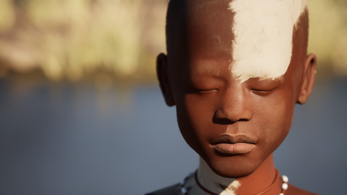 ArtStation - Tribal Kid