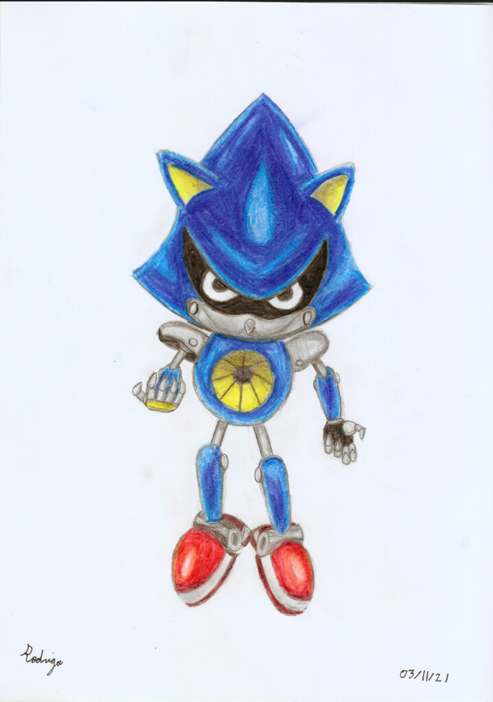 draw sonic cd