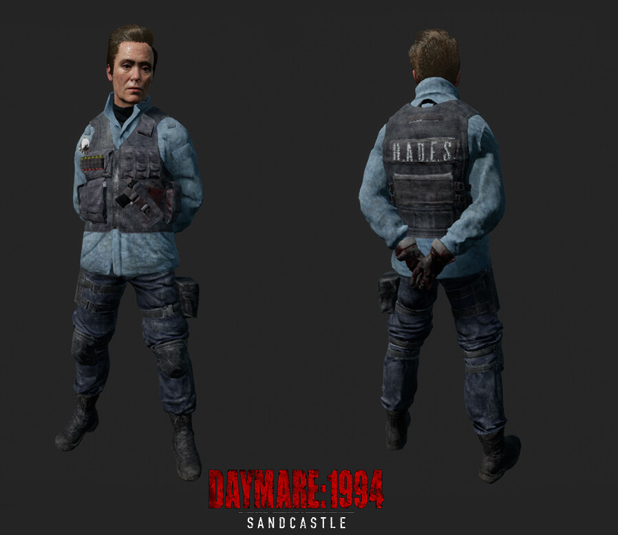 Riccardo Tubello - Daymare: 1994 Sandcasle - Characters Texturing: Foster