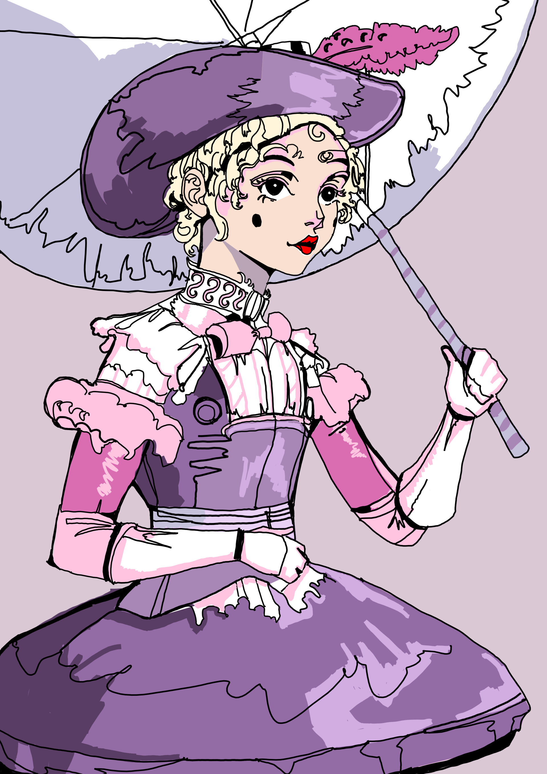 ArtStation - Anime Rococo vector art