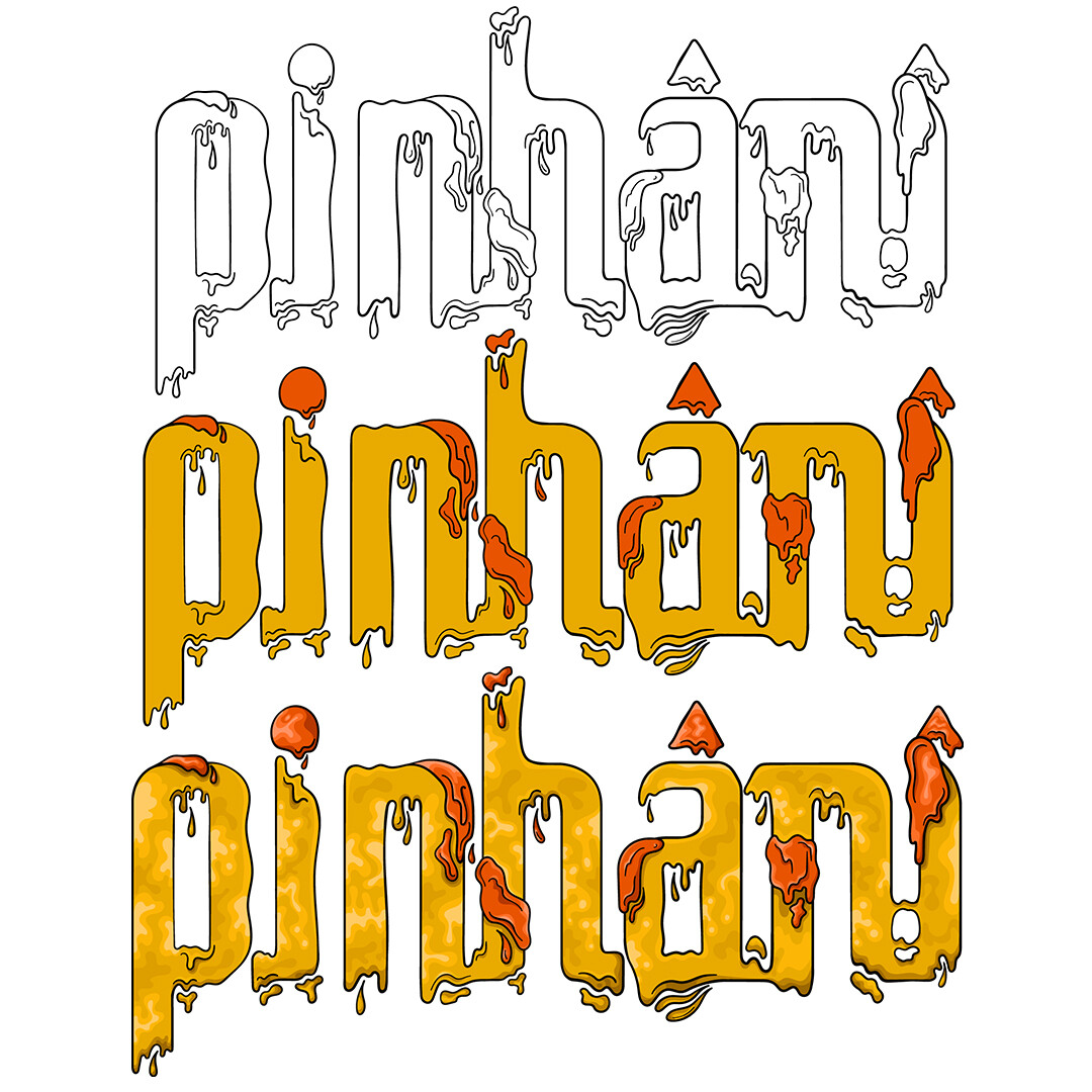 ArtStation - pinhani logo sketch