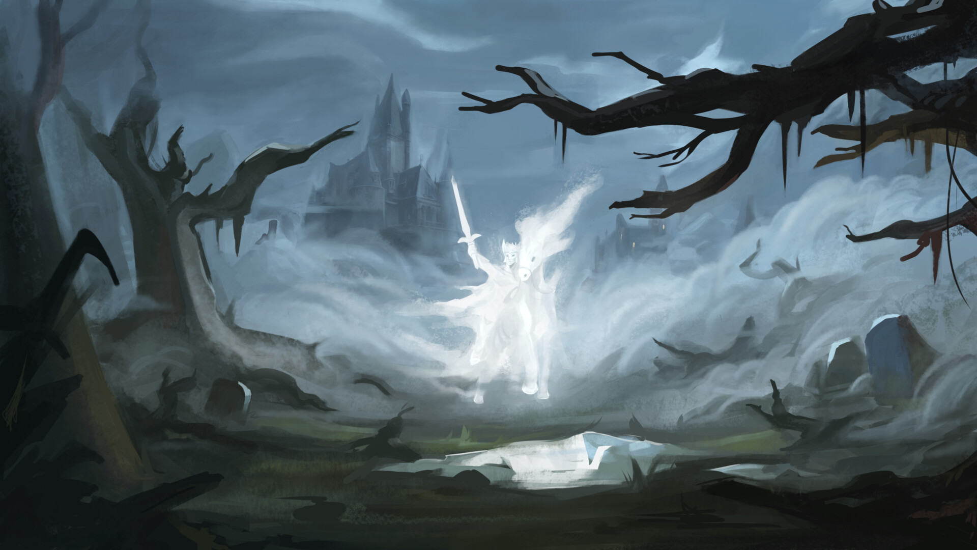 ArtStation - Ghost Knight