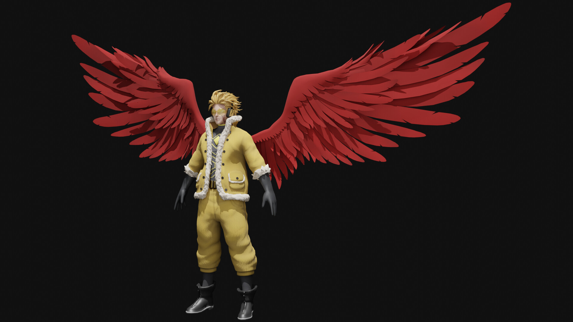 ArtStation - Hawks MHA