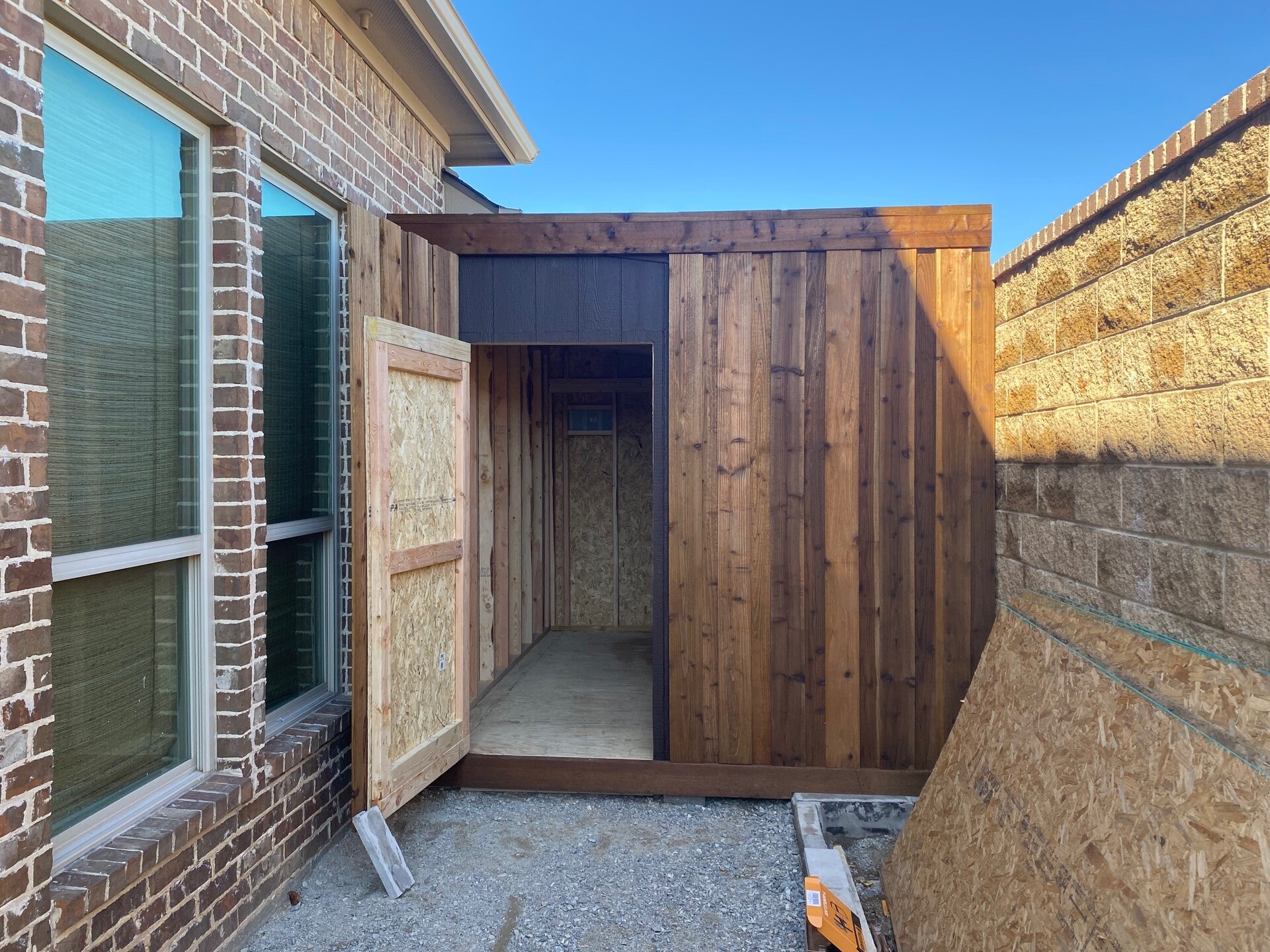 ArtStation - Hidden Fence Shed