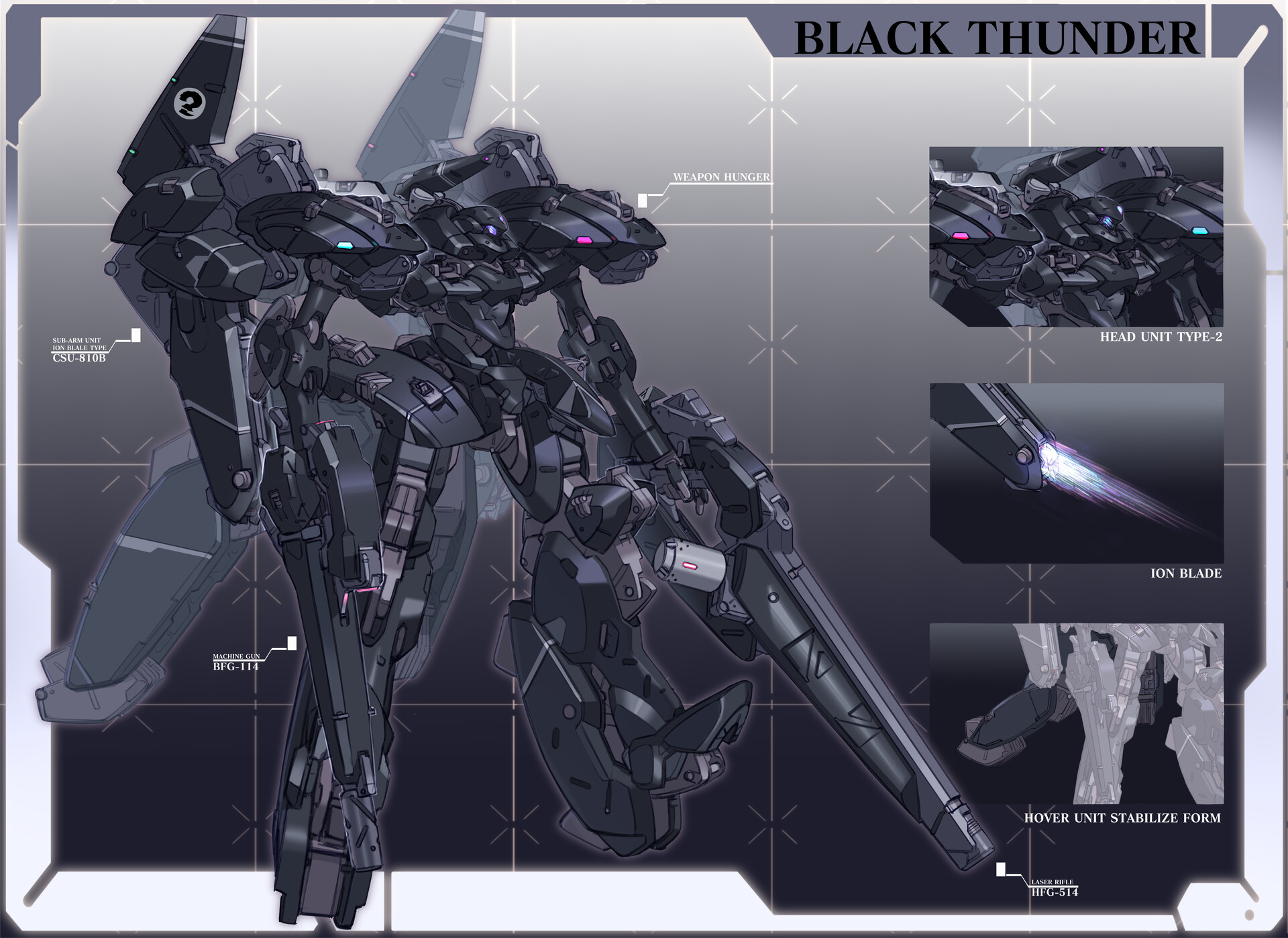 ArtStation - ‘BLACK THUNDER’