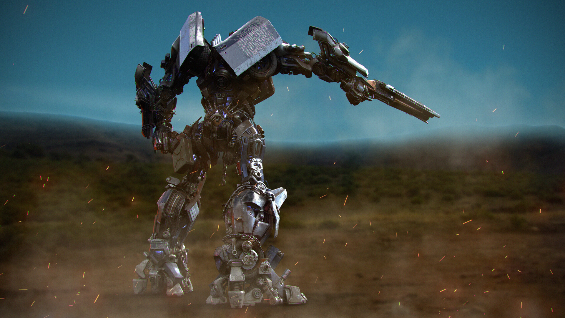 AutoBot V8 Interceptor / MAD MAX & Transformers — Fan Art by Kohei ...