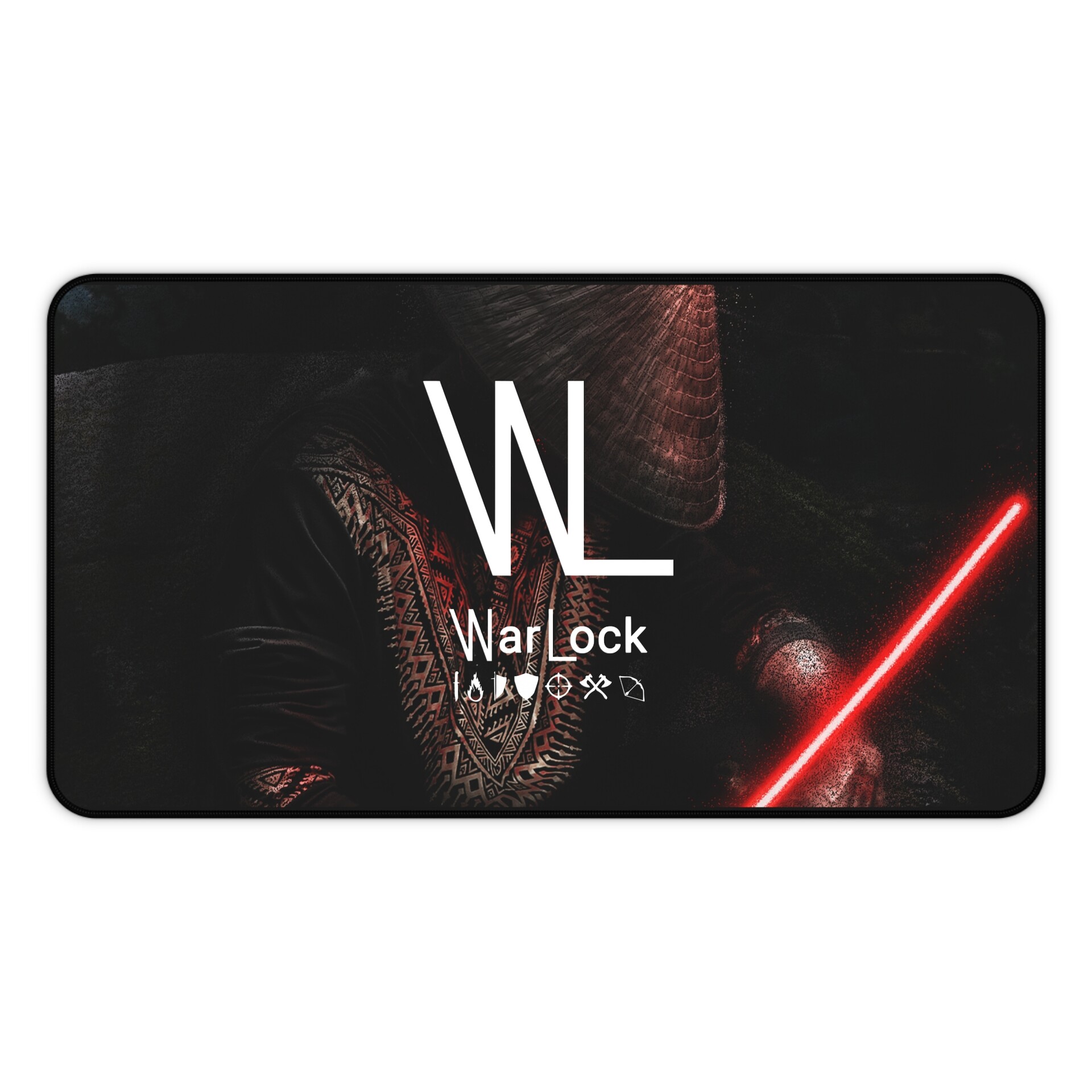Nicolas Murdaca - WarLock Mouse Pad / Desk Mat
