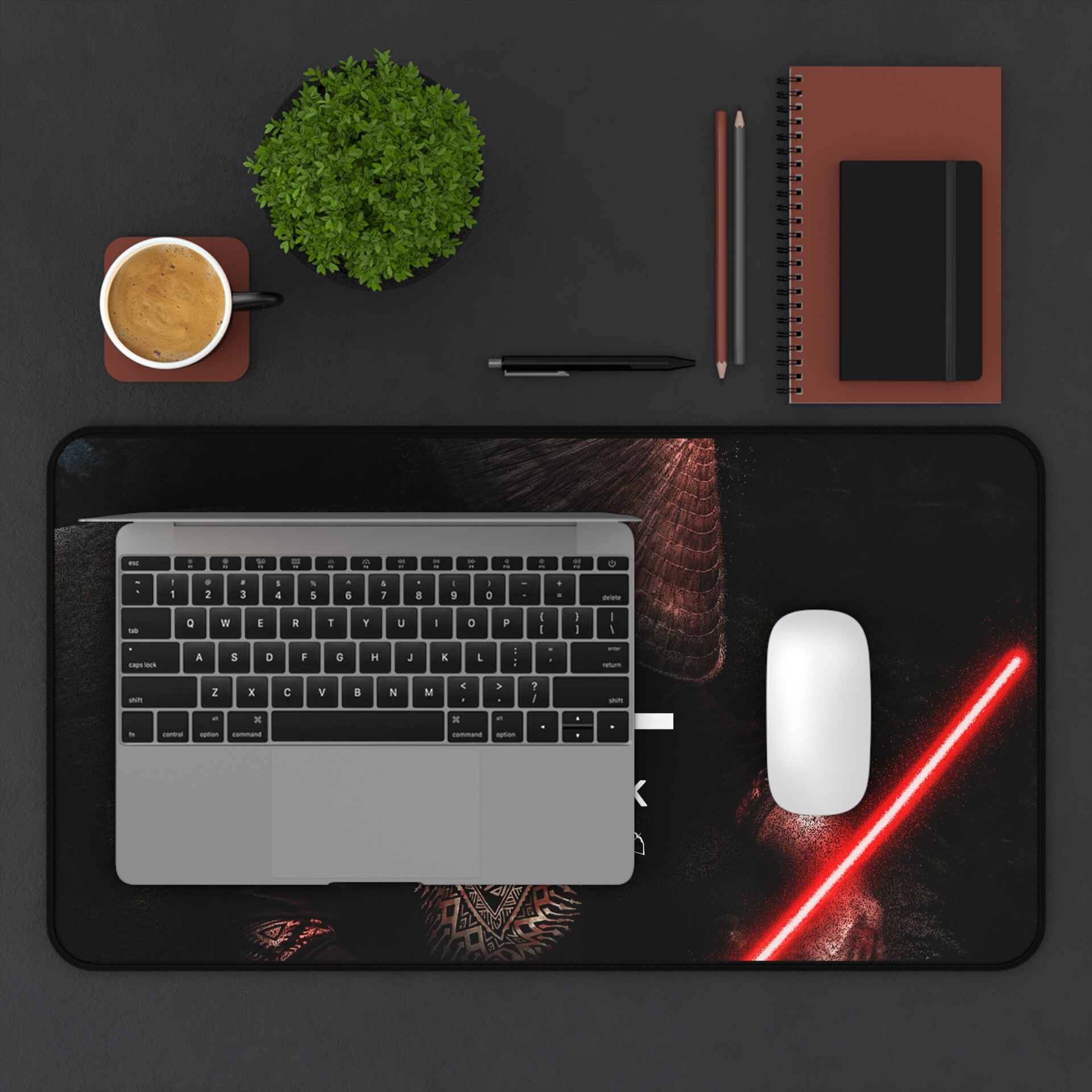 Nicolas Murdaca - WarLock Mouse Pad / Desk Mat