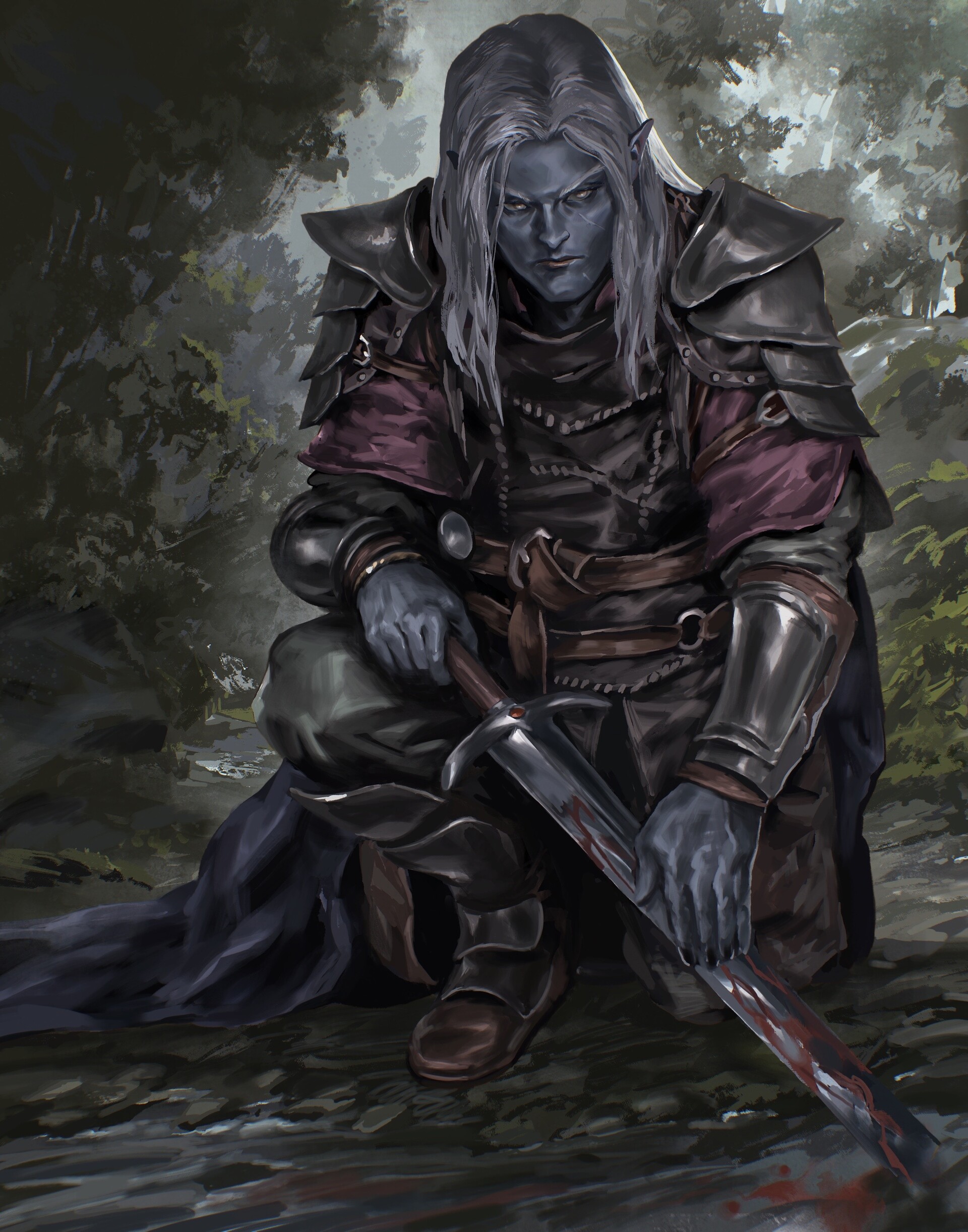 ArtStation - Dark Elf