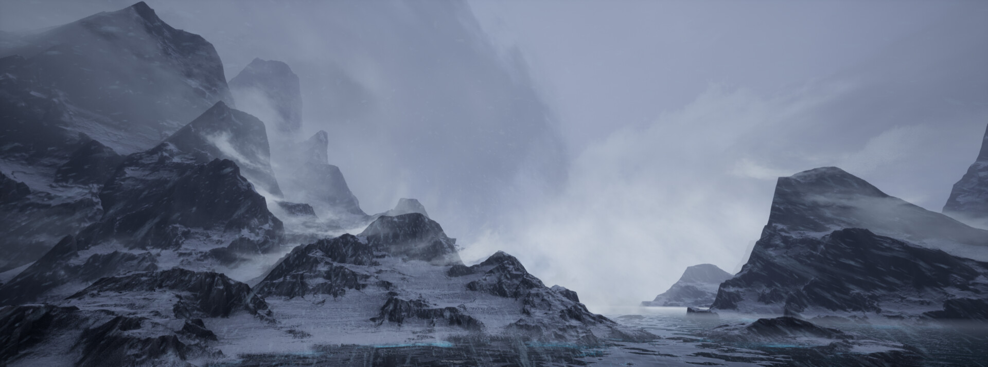 ArtStation - Snow Mountain