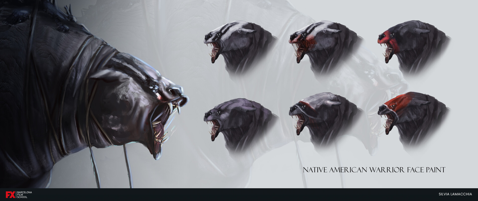 SIlvia Lamacchia - YUMA from OutLaw // Concept Art