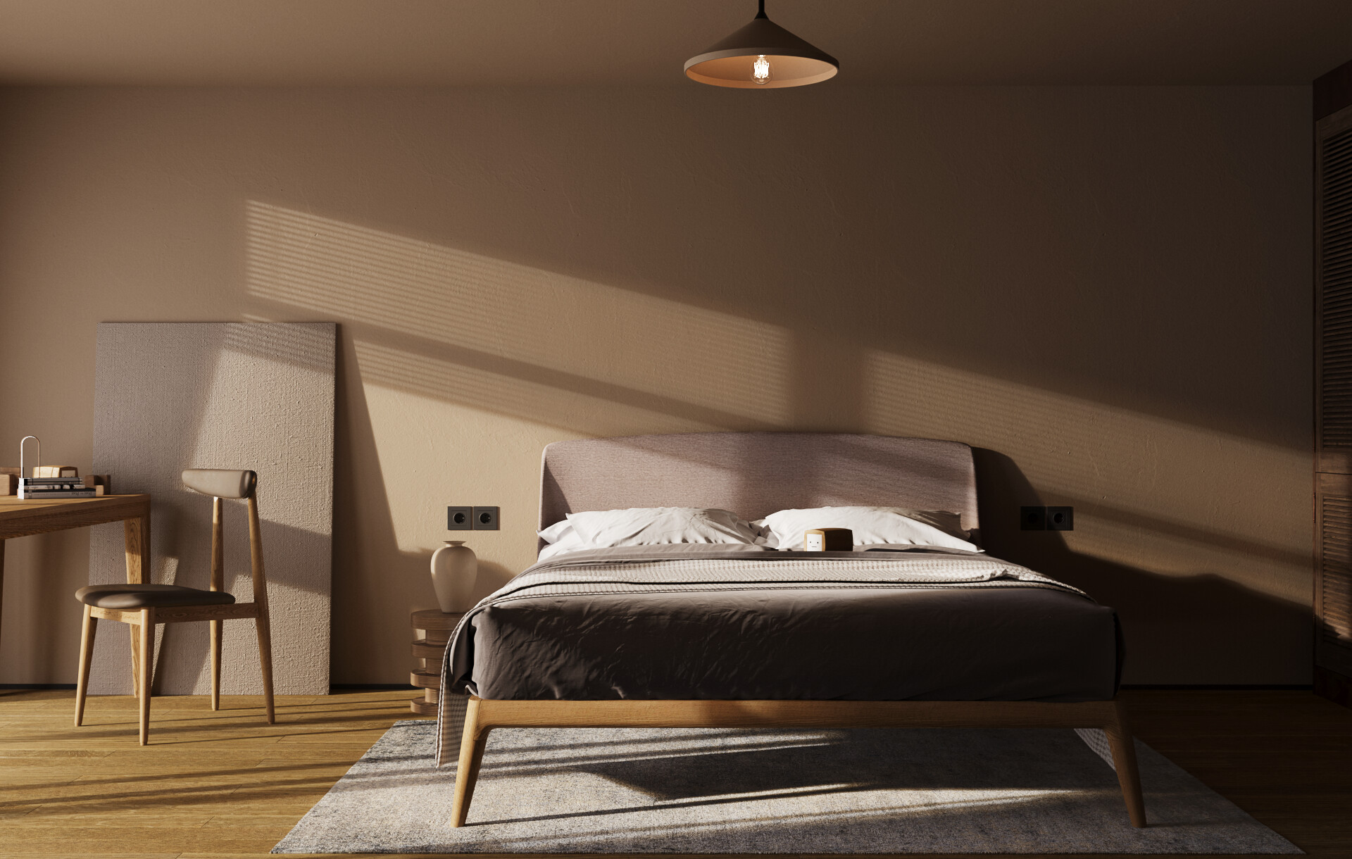 ArtStation - beige room