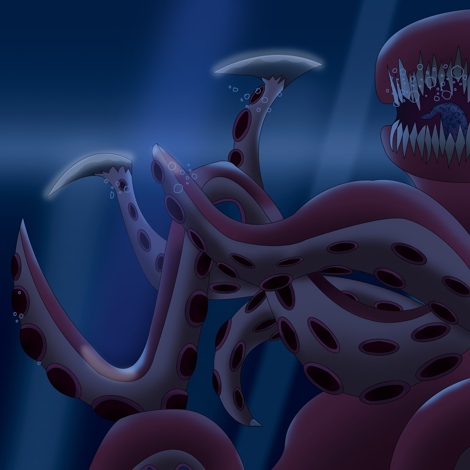 ArtStation - Squid reaper