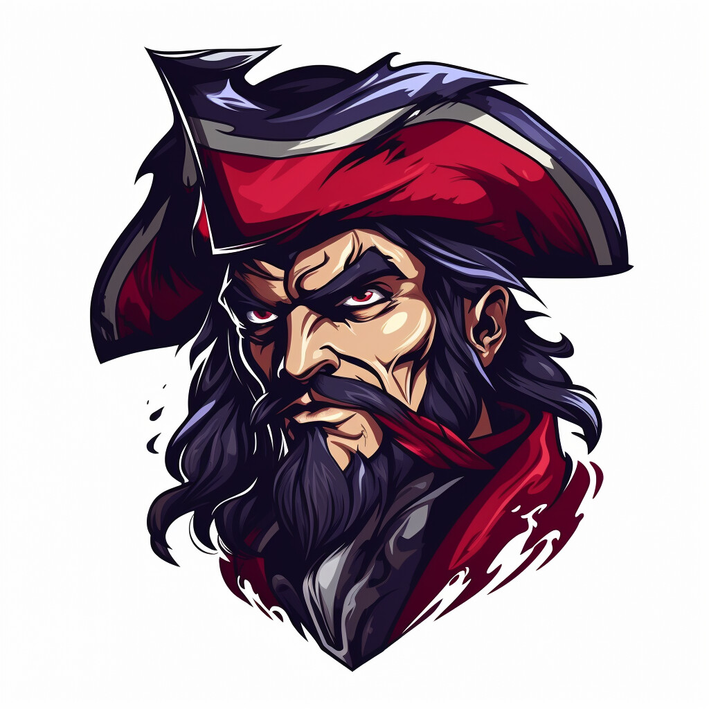 ArtStation - 36 pirate vector logos, stickers, illustrations