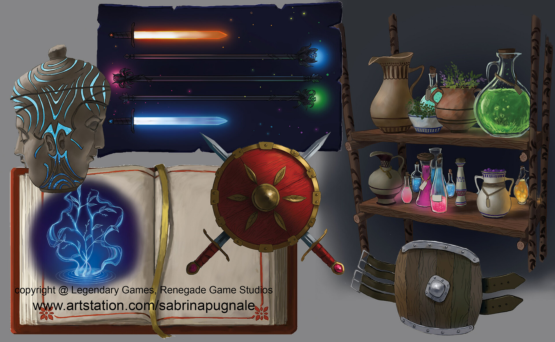 ArtStation - Magic Items