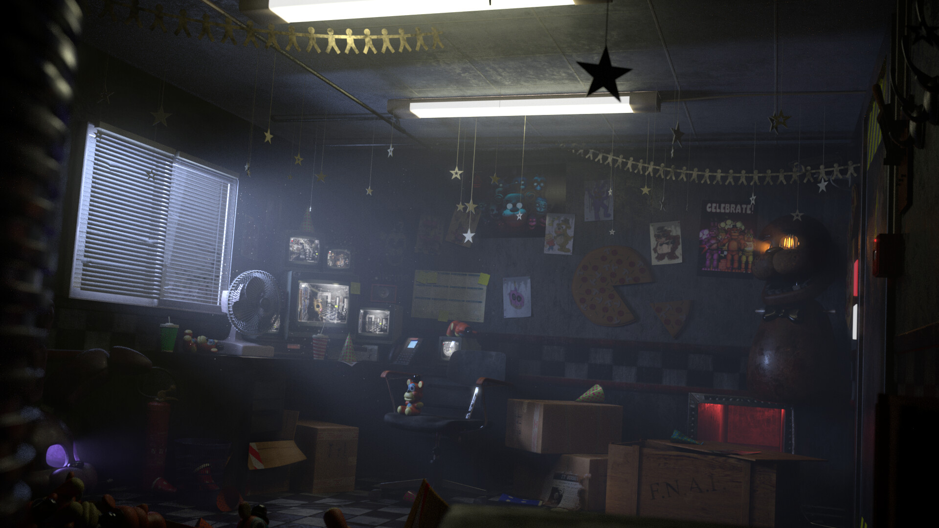 ArtStation - FNAF's Office