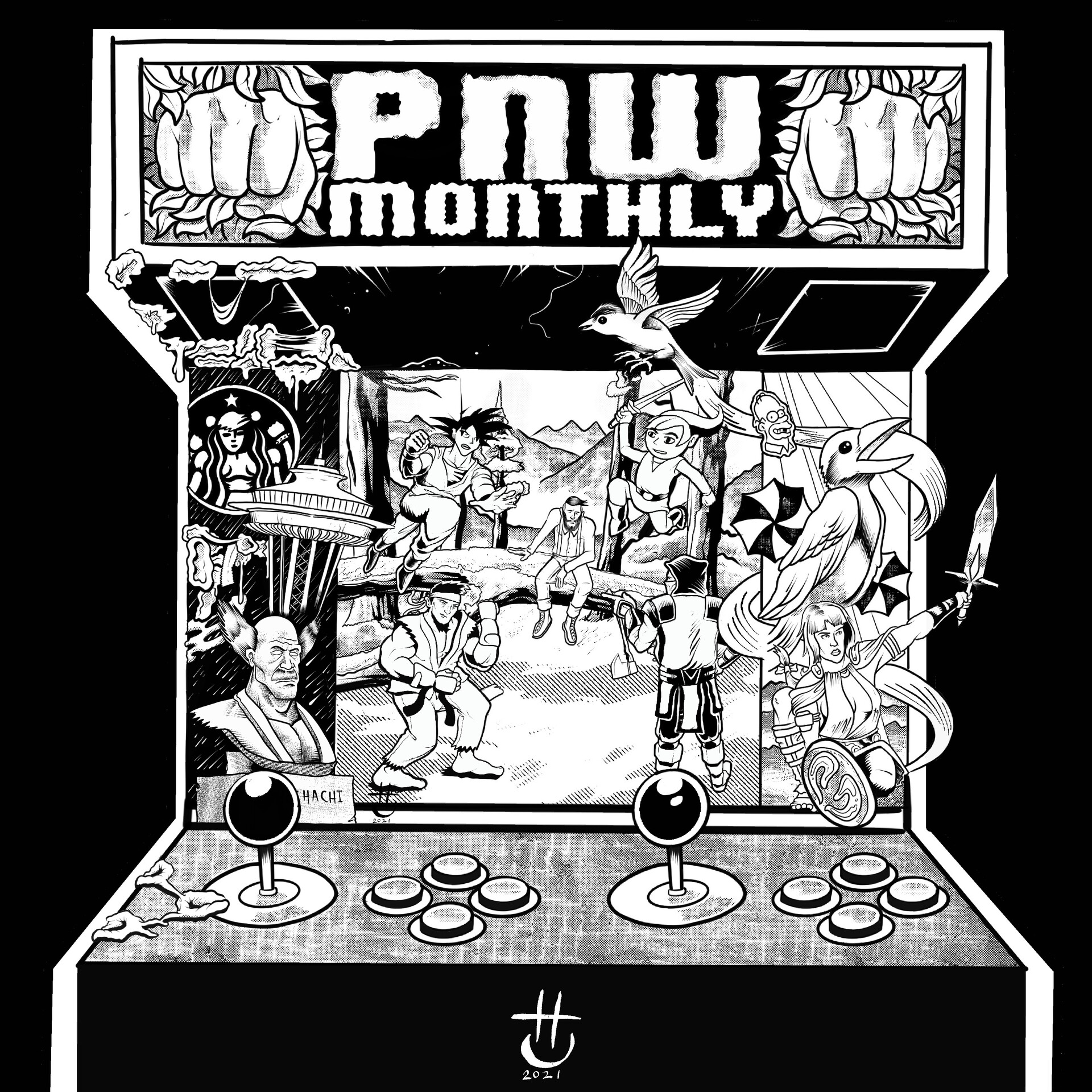 ArtStation - PNW Monthly Merch
