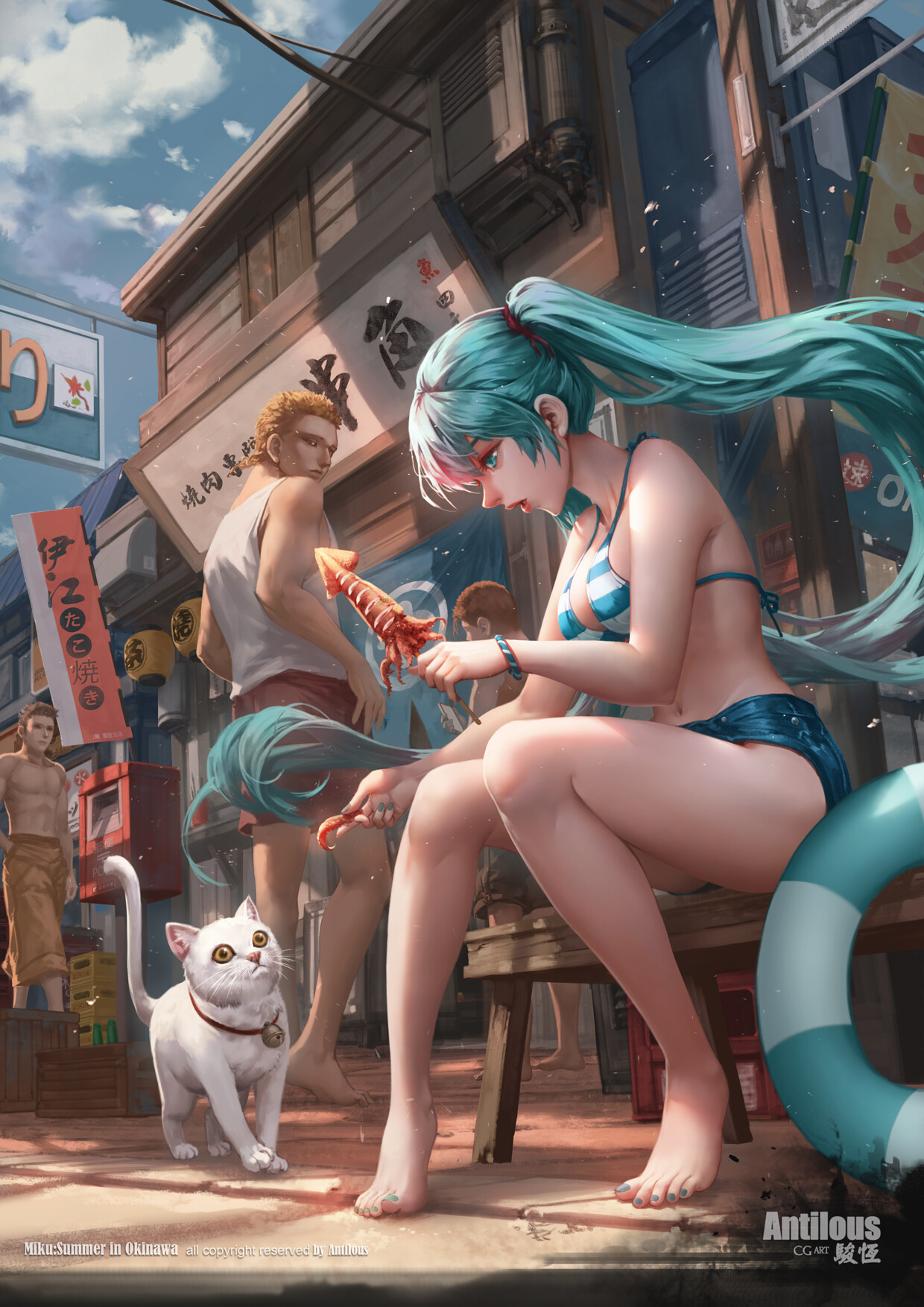 ArtStation - Miku in Okinawa
