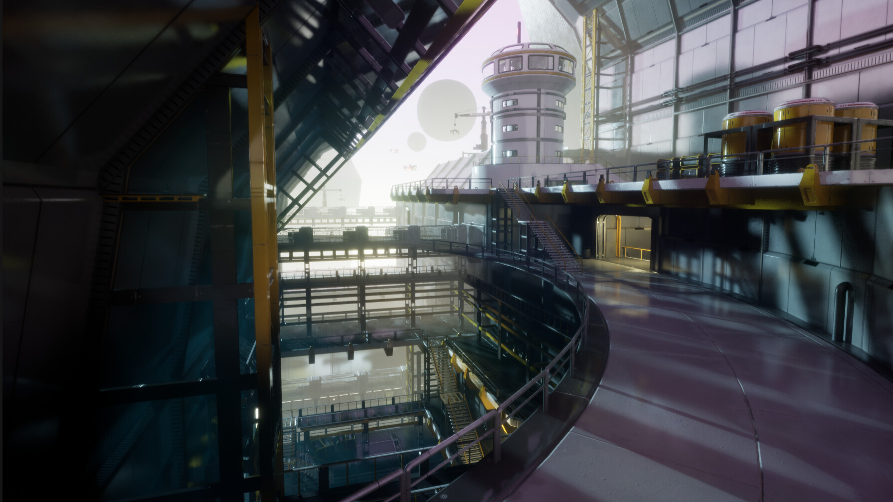 UE5 Sci-Fi Enviro by Oliwia Głuszko — ProUser.Me