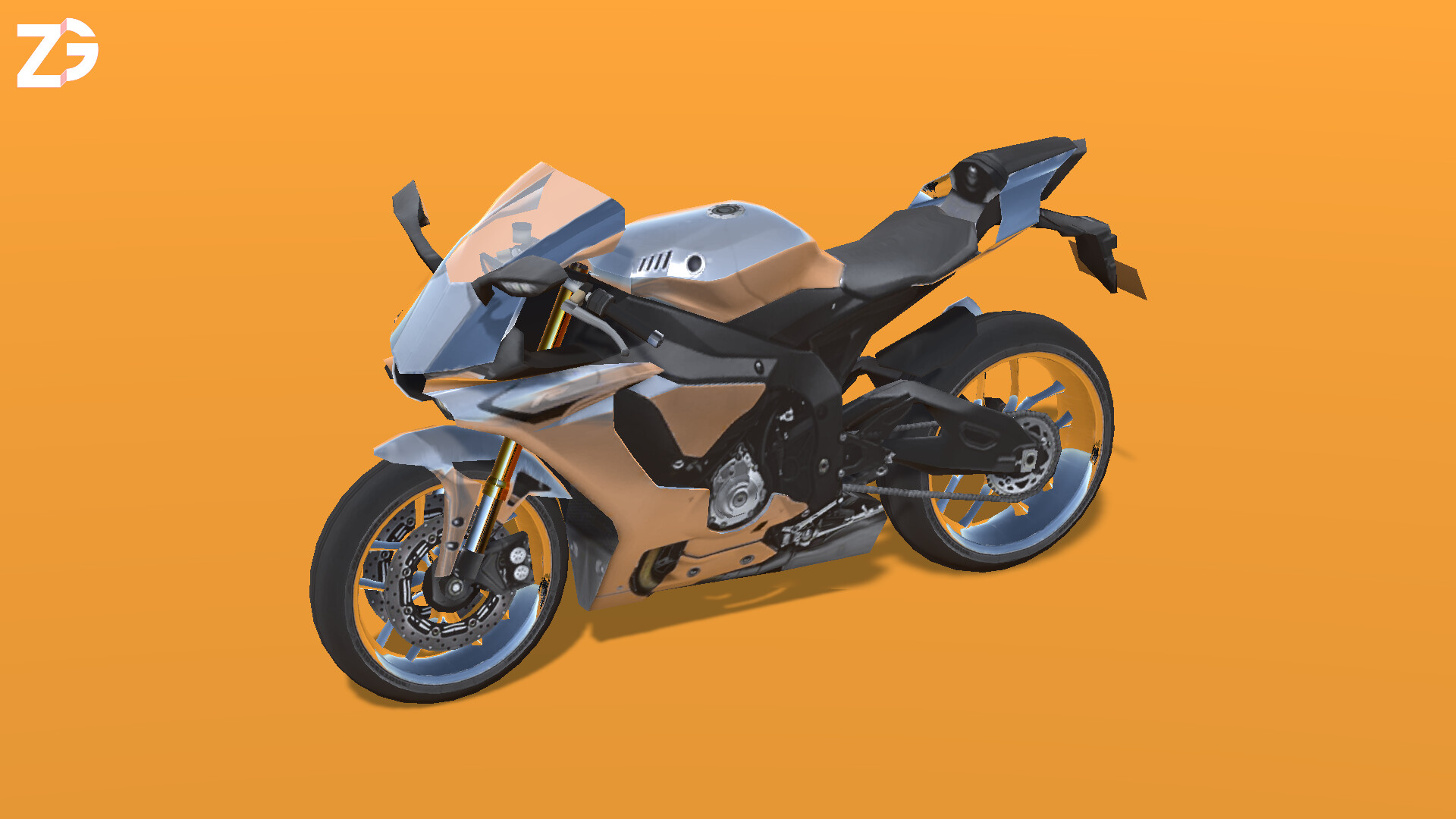 Zero Grid - Super Bikes Pack - Low Poly