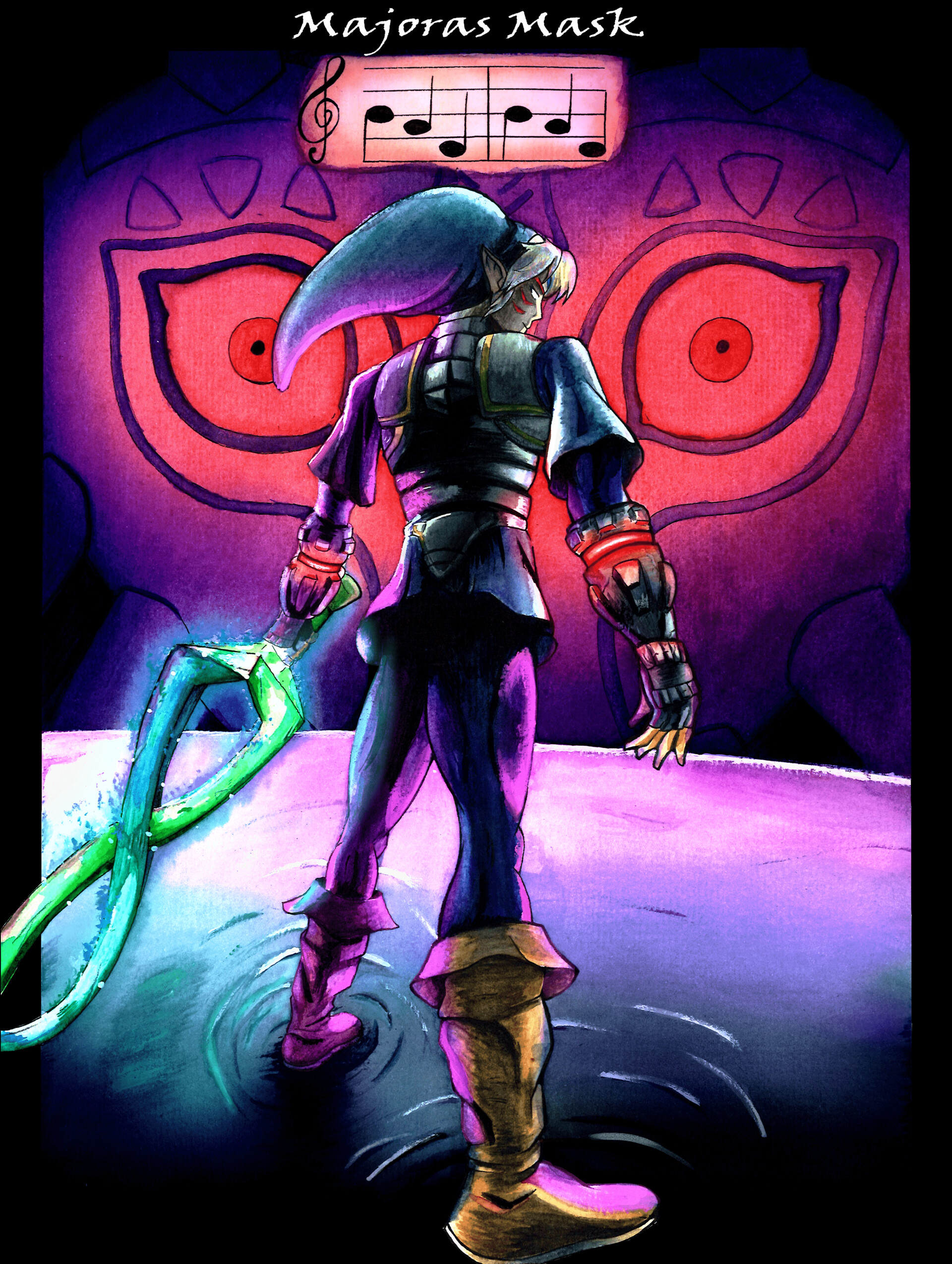 fierce deity wallpaper