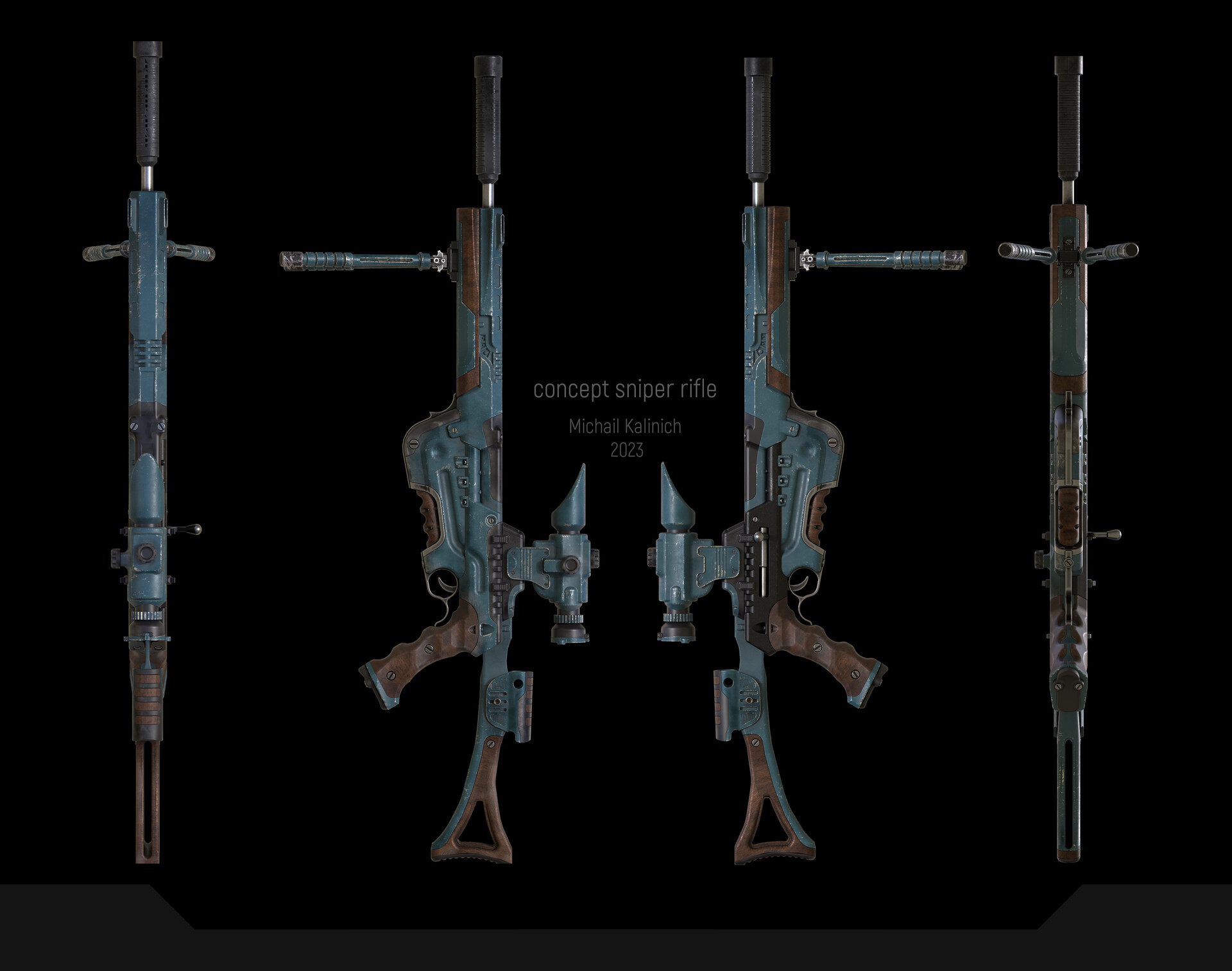 ArtStation - concept - sniper rifle