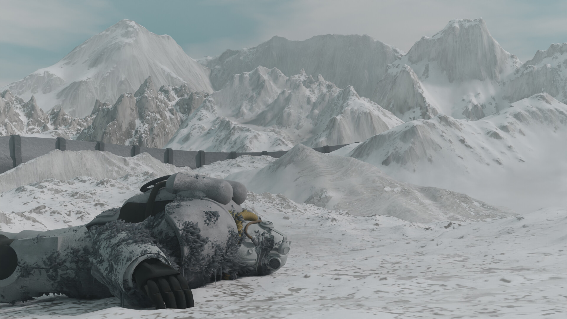 ArtStation - t-51 winter background