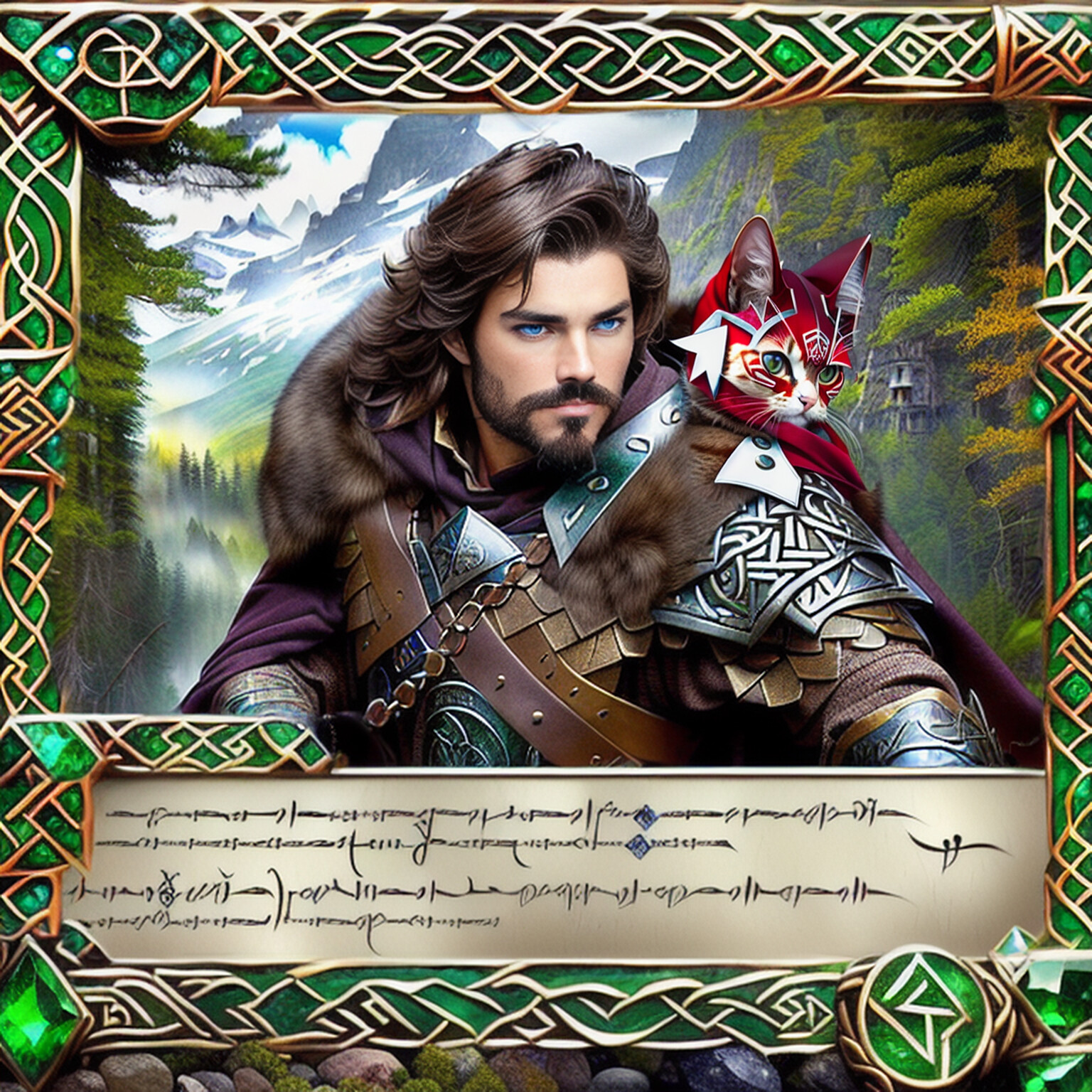 ArtStation - Merc with Cat