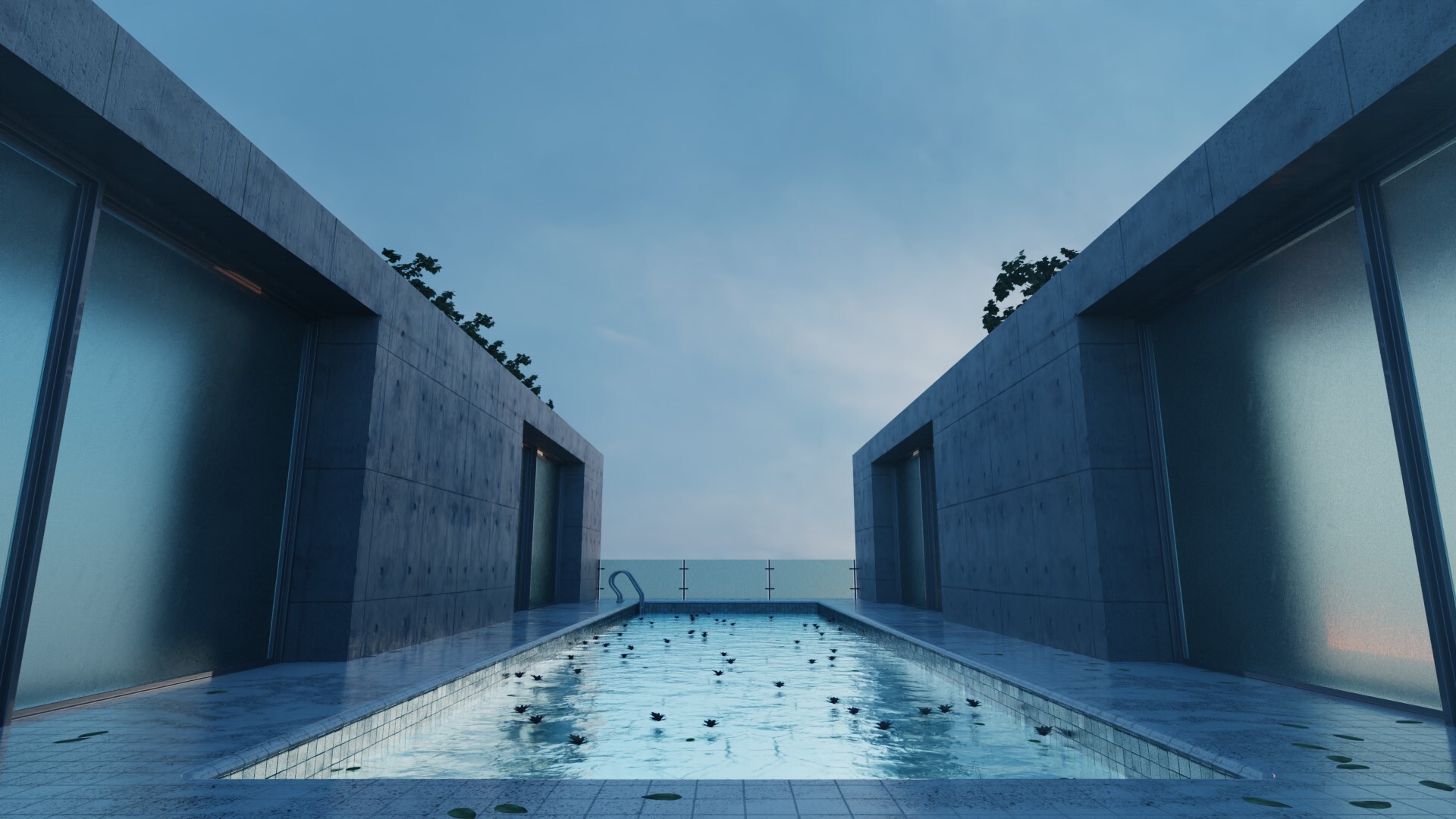 ArtStation - blue pool