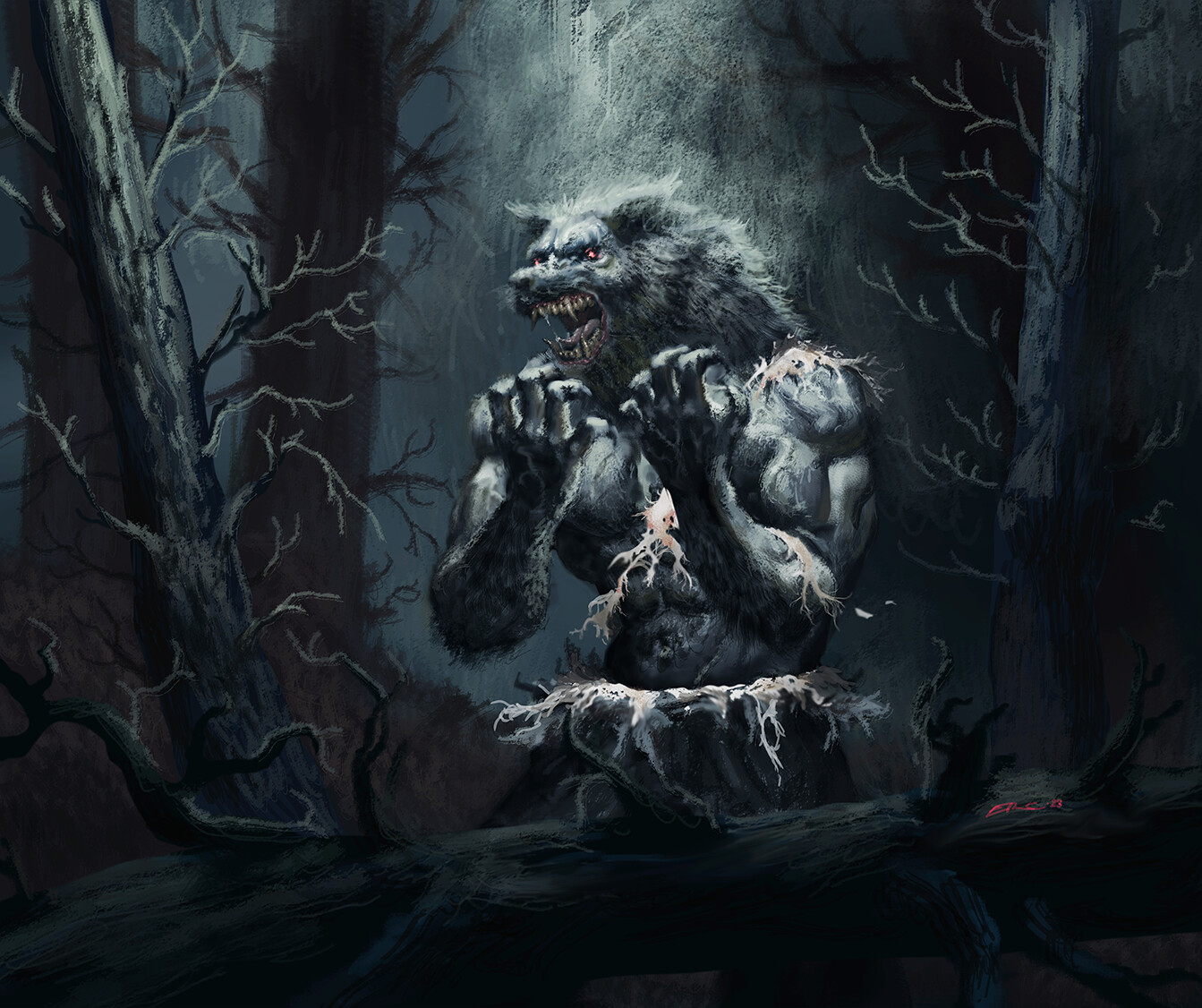 ArtStation - Werewolf