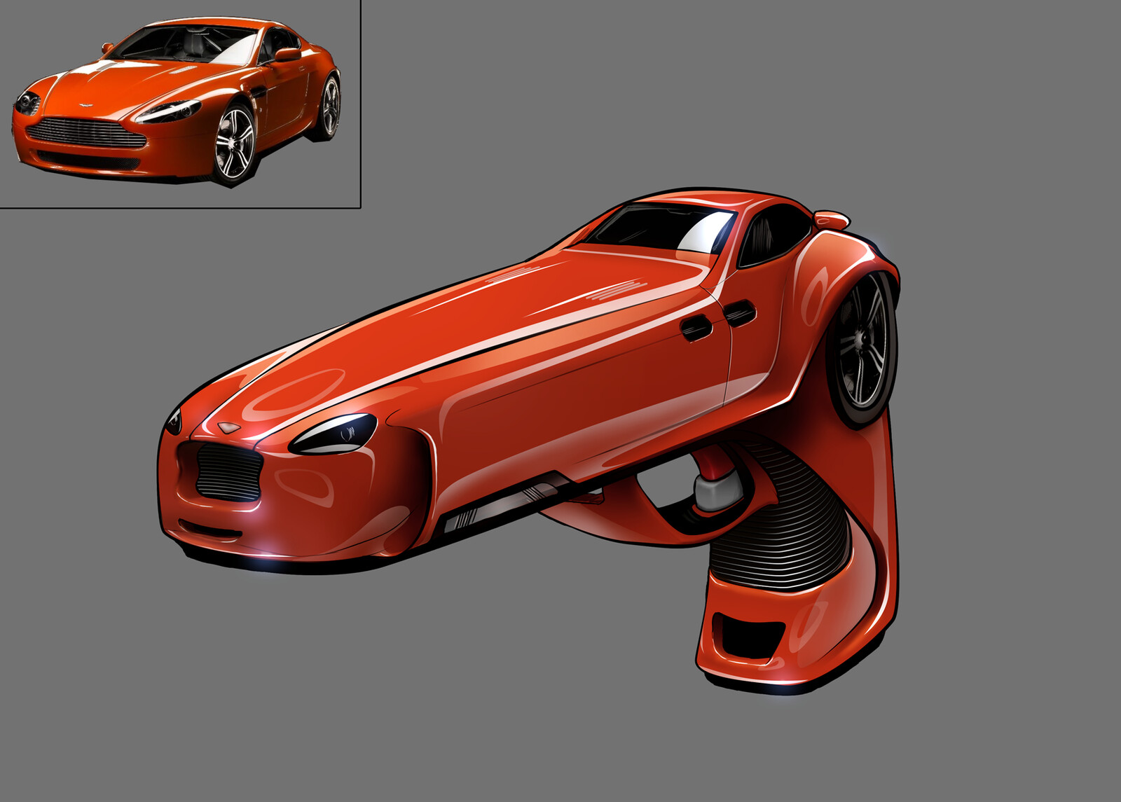 Aleksei Batuev - Guns made of cars