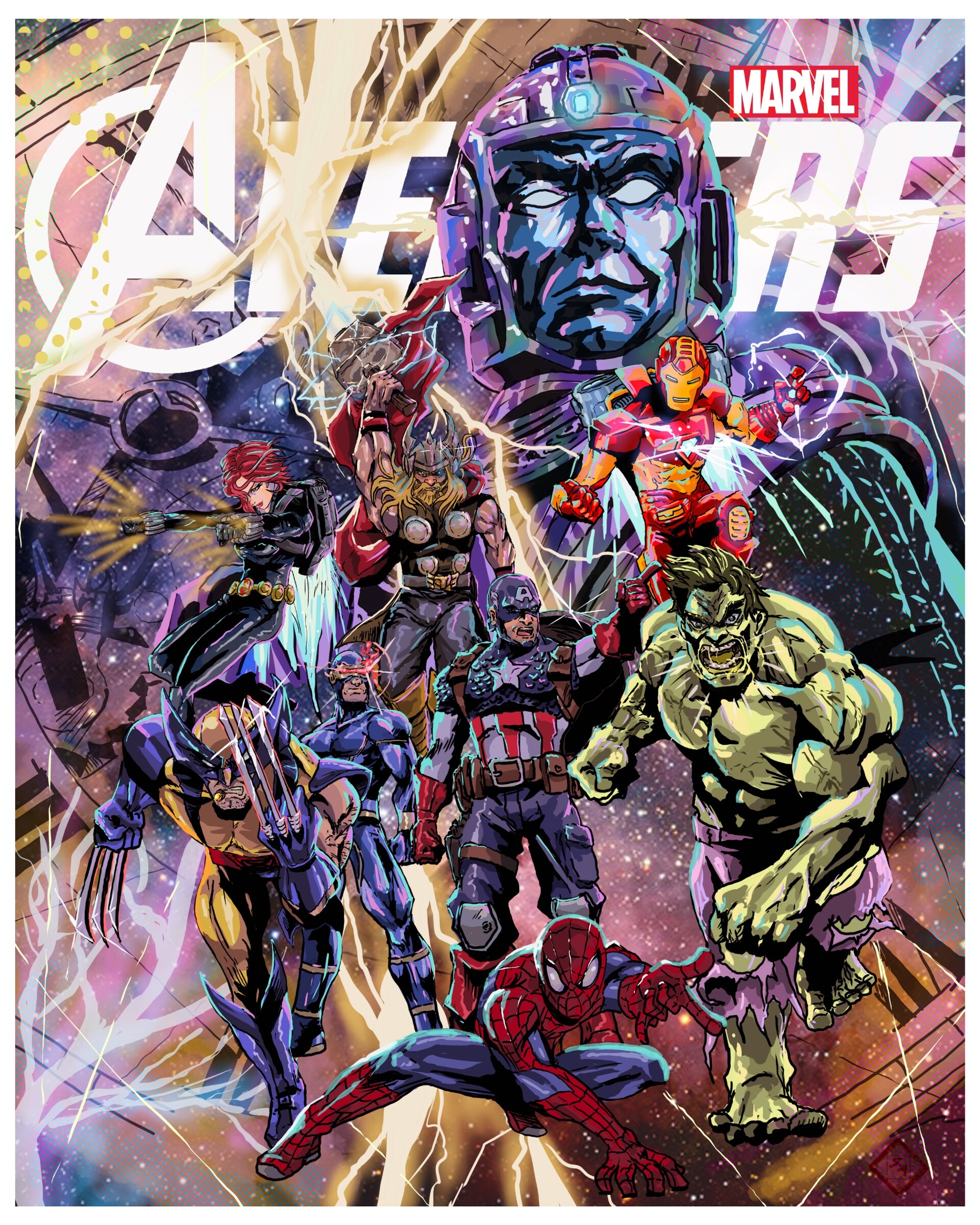 ArtStation - Avengers Assemble