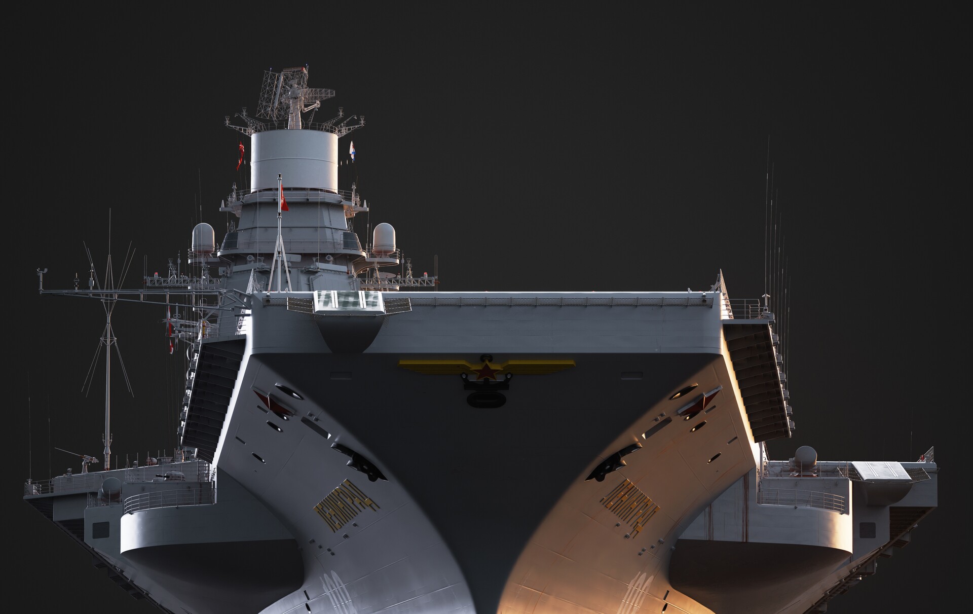 Jamison Cunningham - Soviet Aircraft Carrier Project 1153 "Orel" - Studio