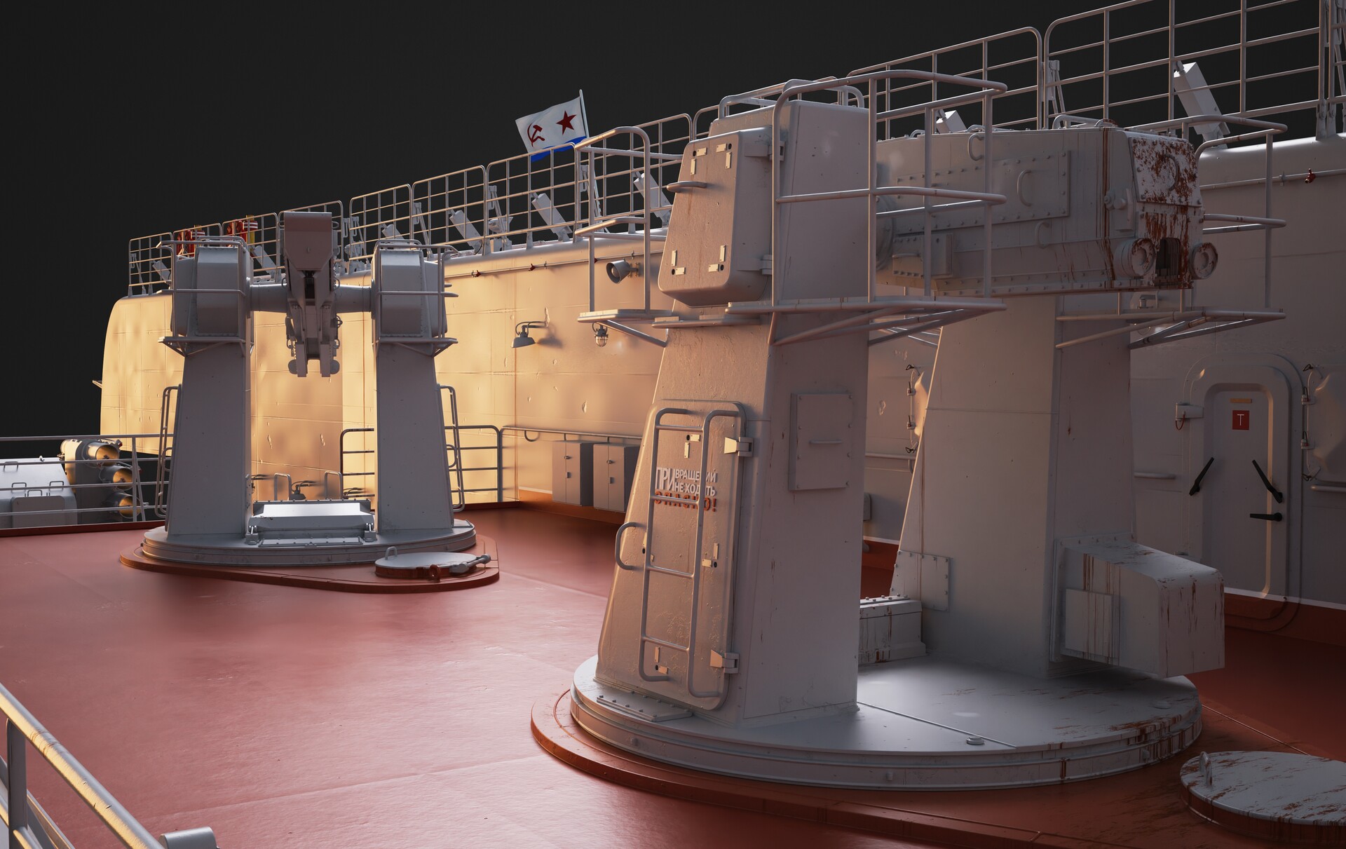 Jamison Cunningham - Soviet Aircraft Carrier Project 1153 "Orel" - Studio