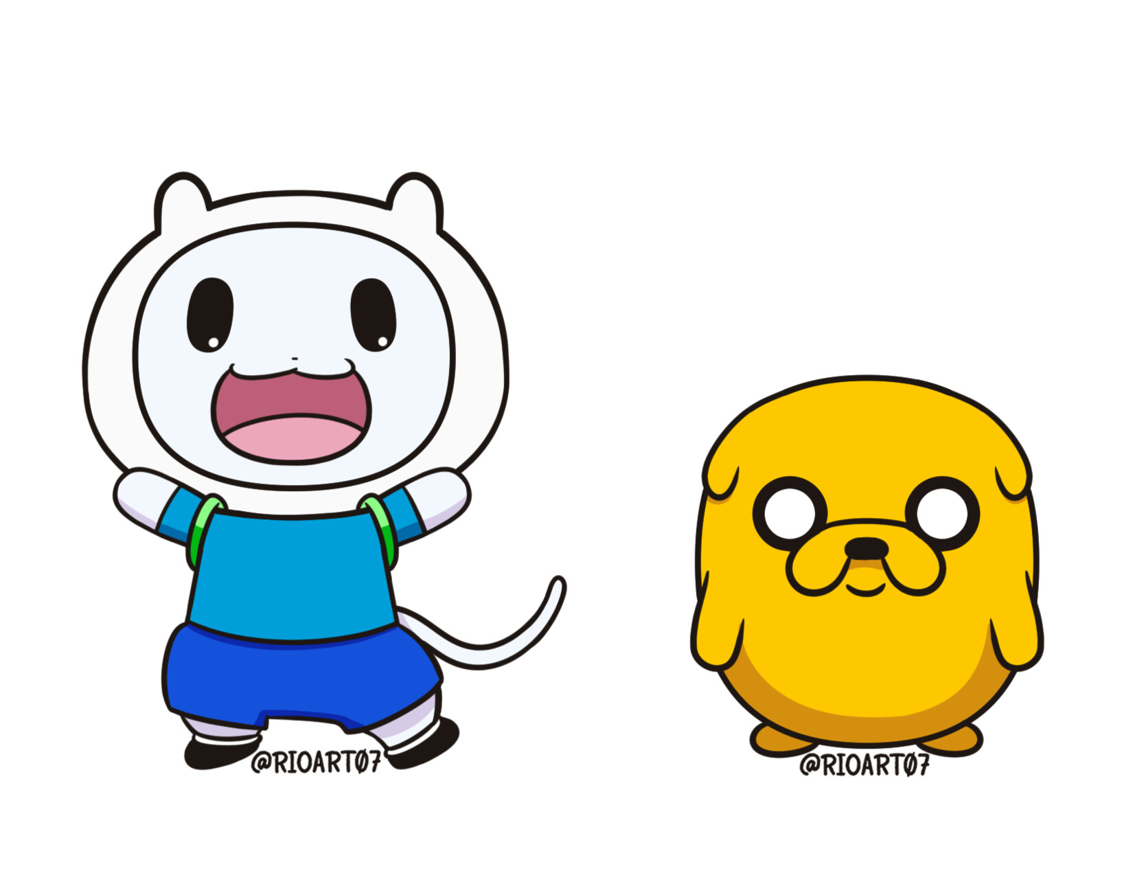 ArtStation - Finn and jake
