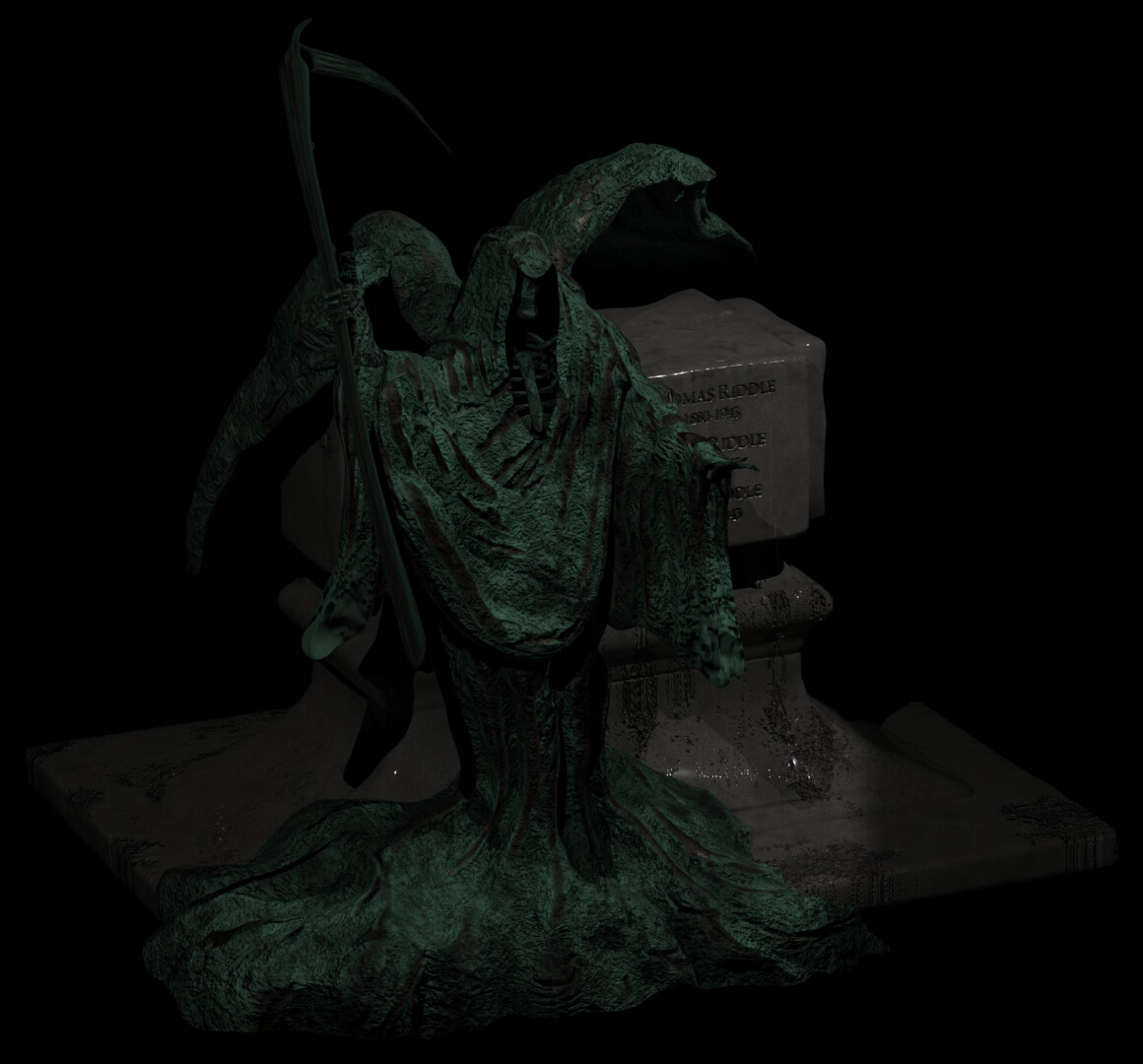 ArtStation - The grave of the Riddles