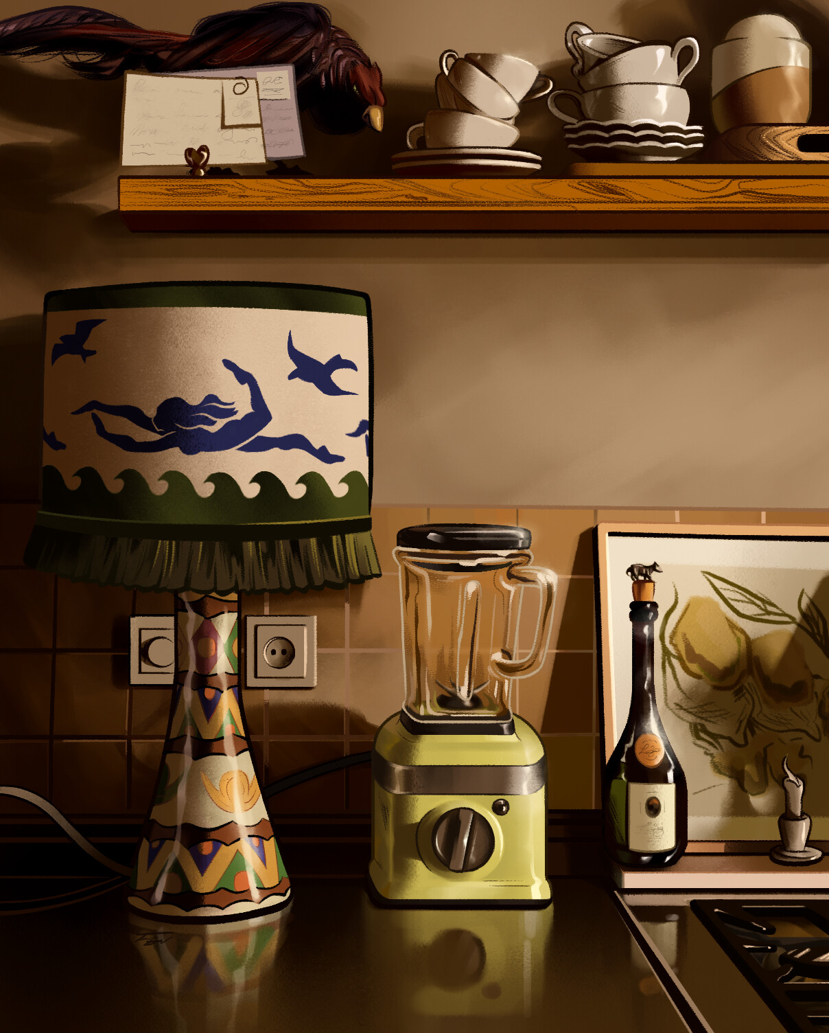 ArtStation - Objects Close-up Illustration