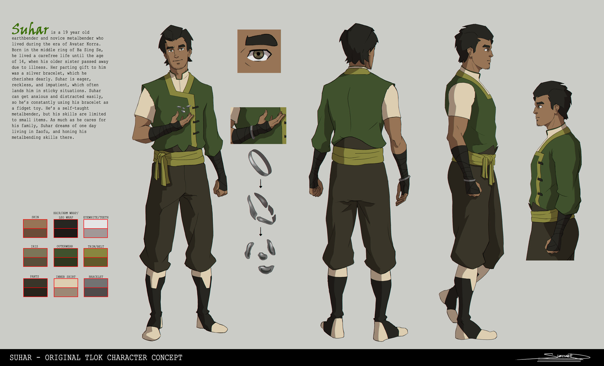 ArtStation - Legend of Korra Inspired Original Character