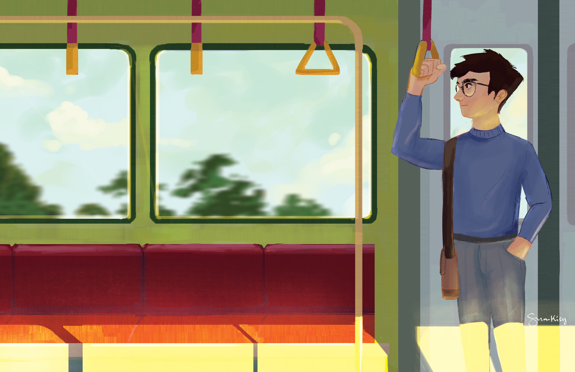 ArtStation - Afternoon Commute