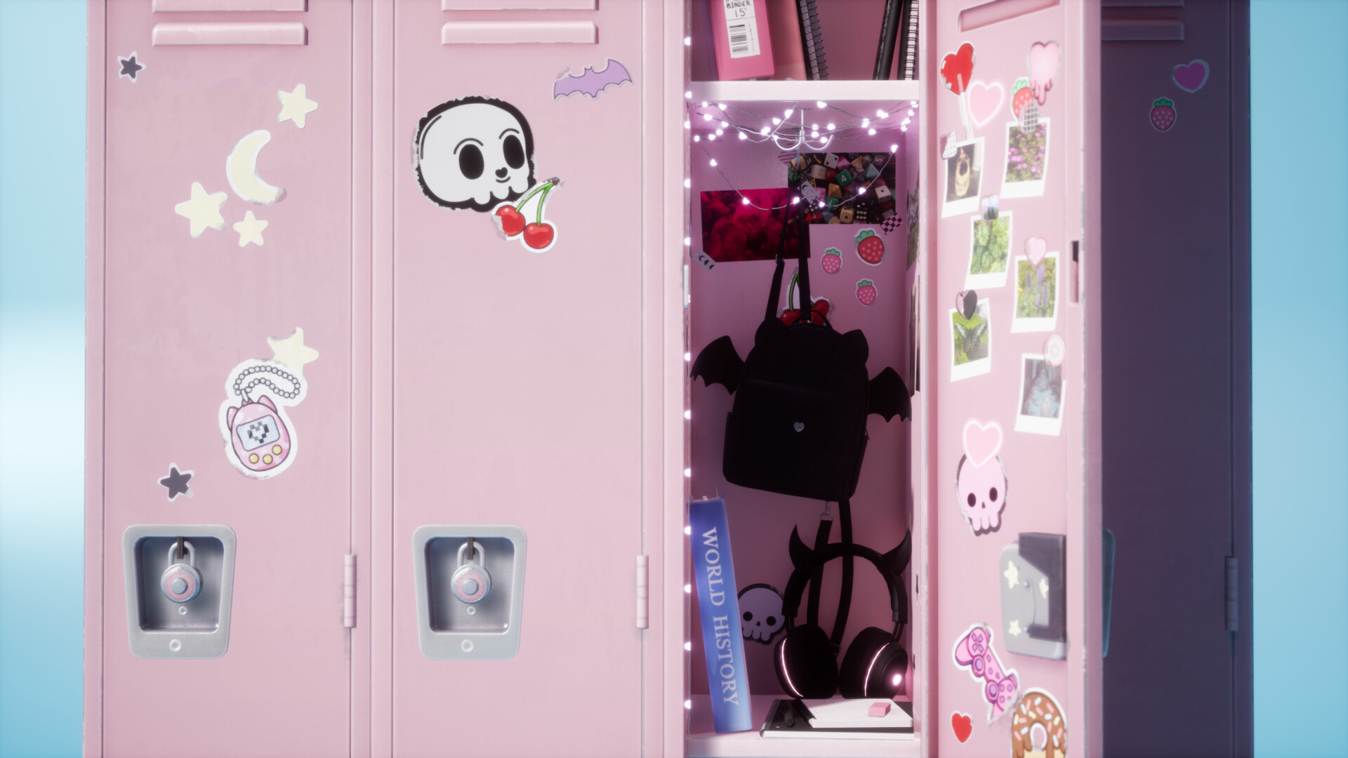 Alexandra Newton - Pastel Lockers