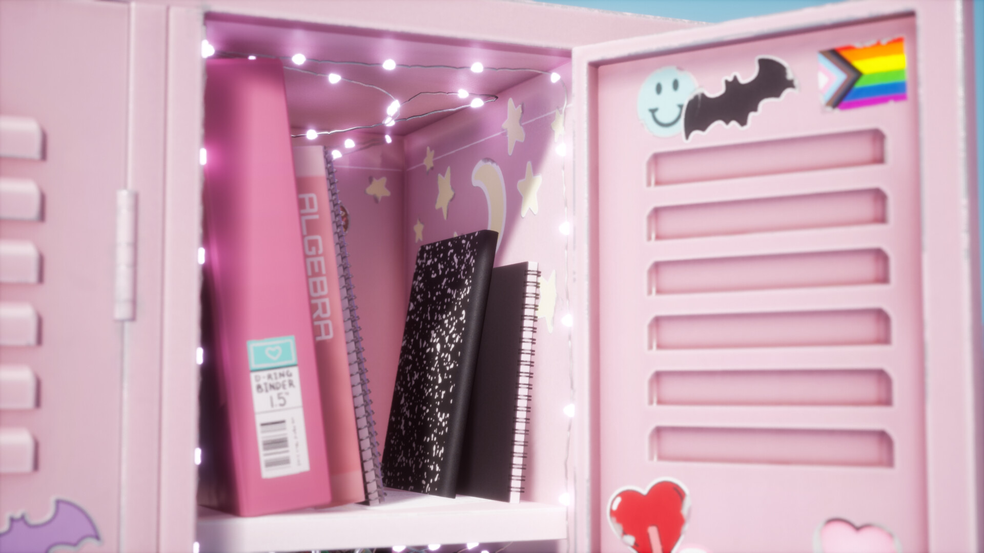 Alexandra Newton - Pastel Lockers