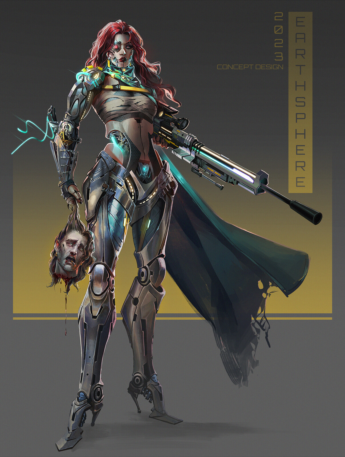 Claudia Cuen López - 'The Crimson Doll' Original Concept Design
