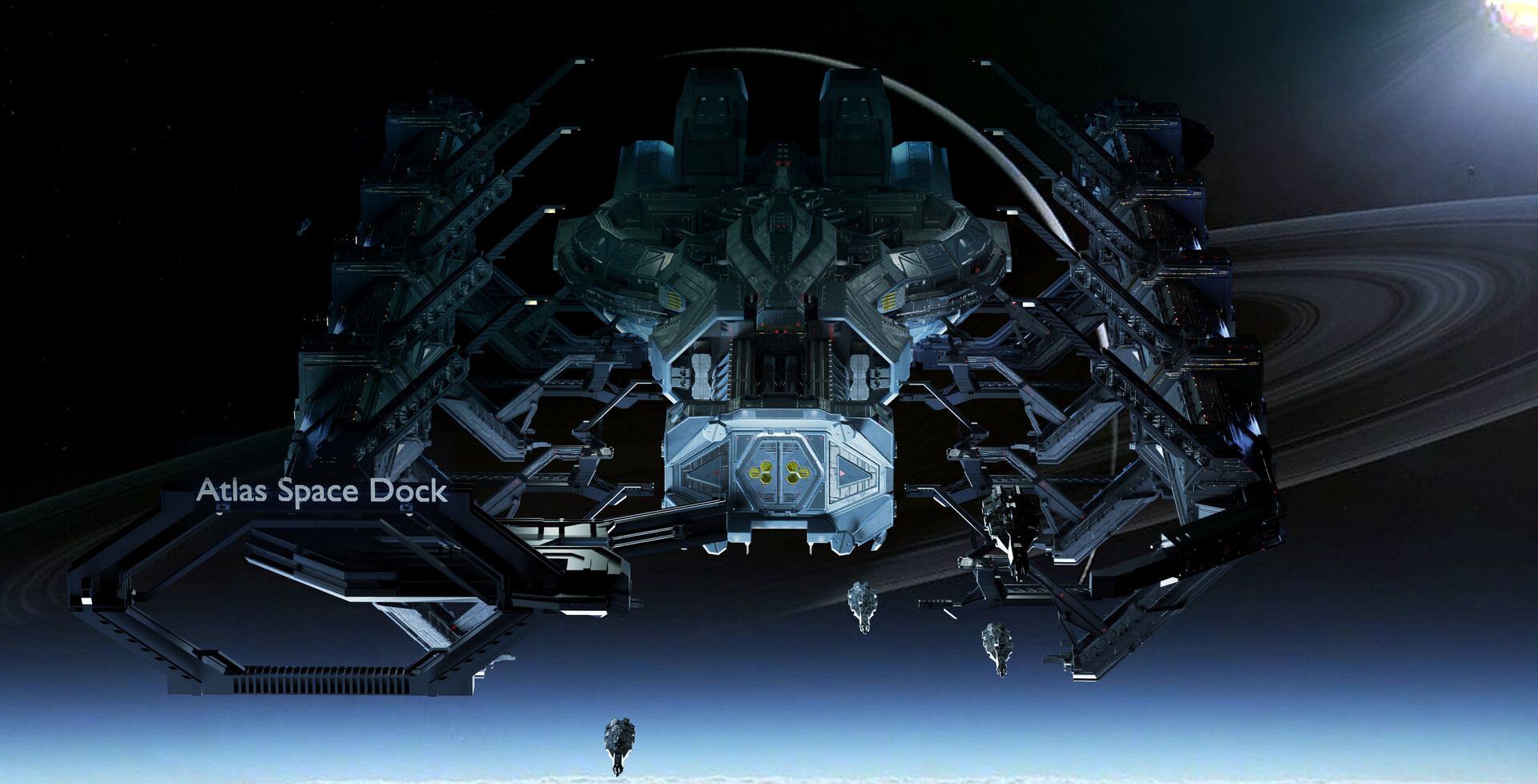ArtStation - Atlas Space Dock