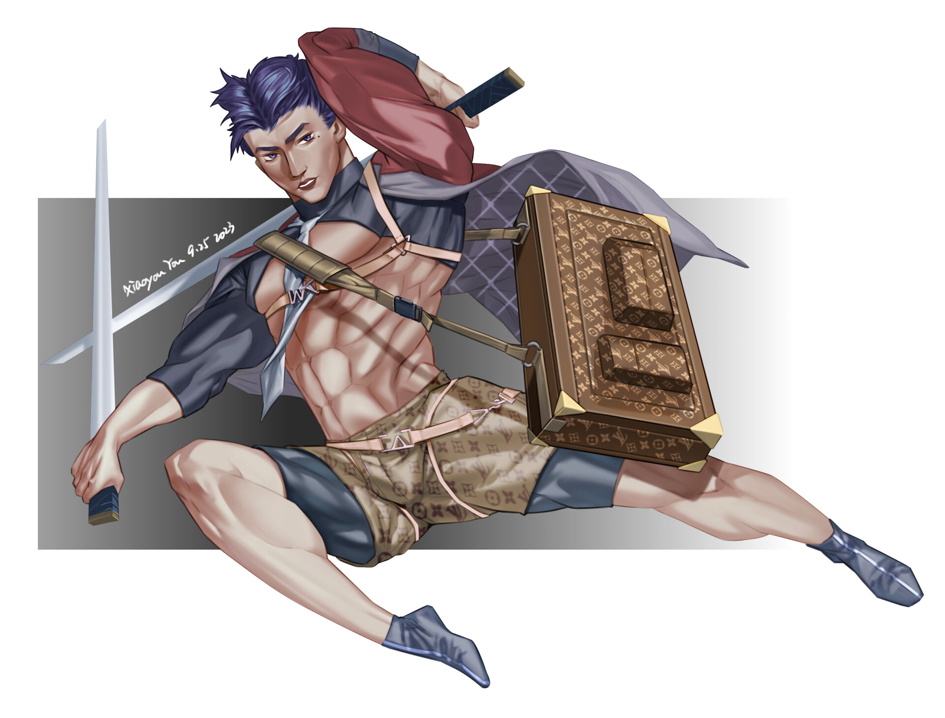 ArtStation - Dynamic posture practice