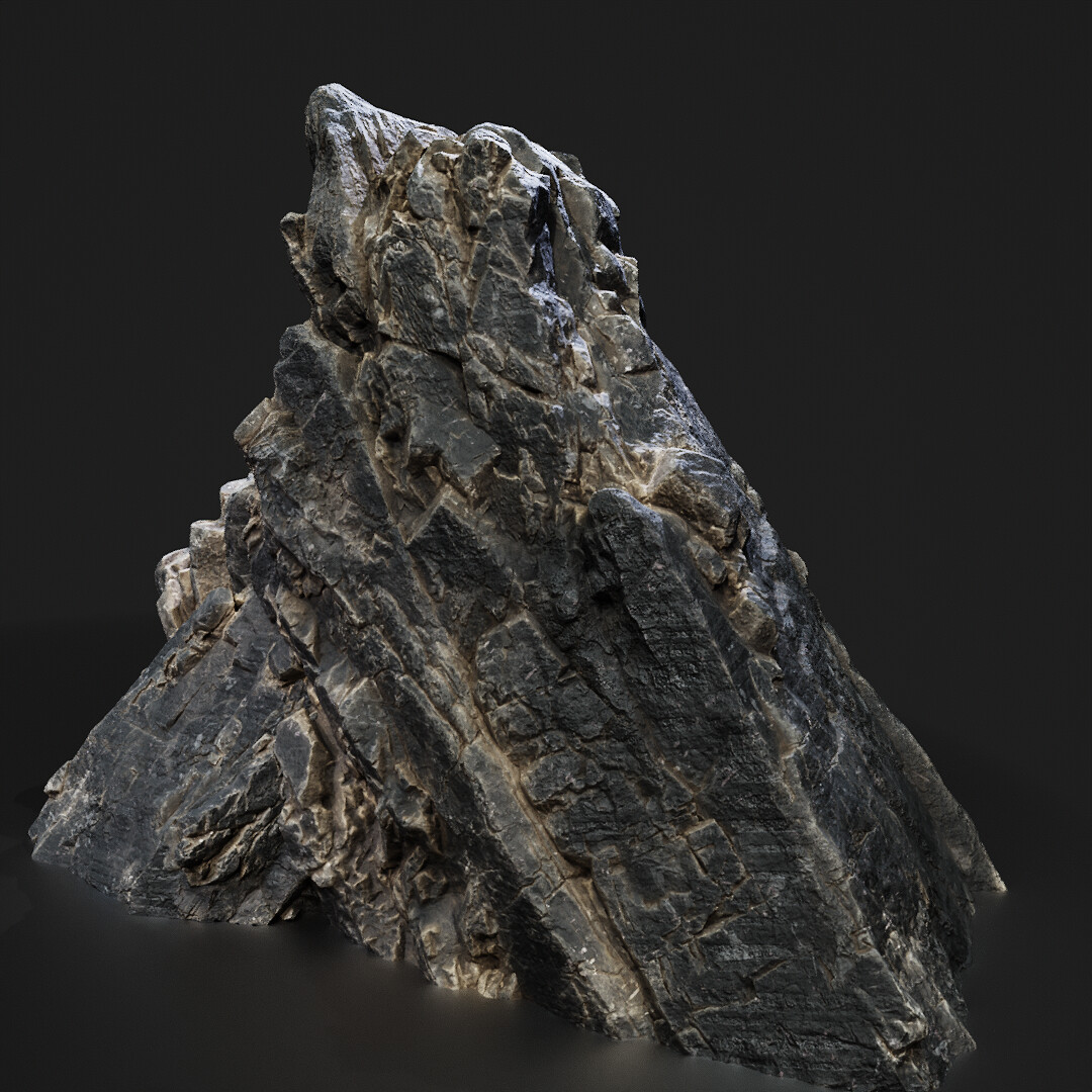 ArtStation - Jagged Rock