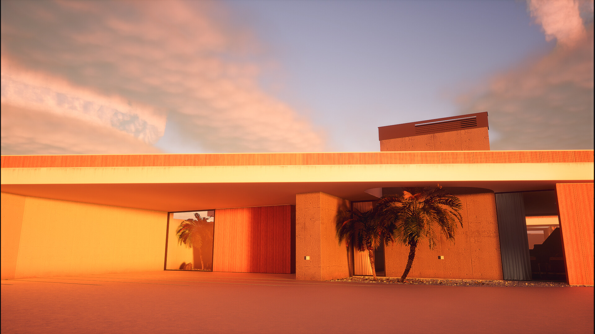 ArtStation - Sunset House - Unreal Engine animation