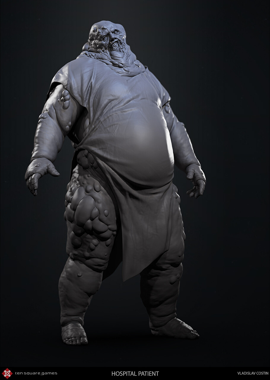 ArtStation - HOSPITAL PATIENT