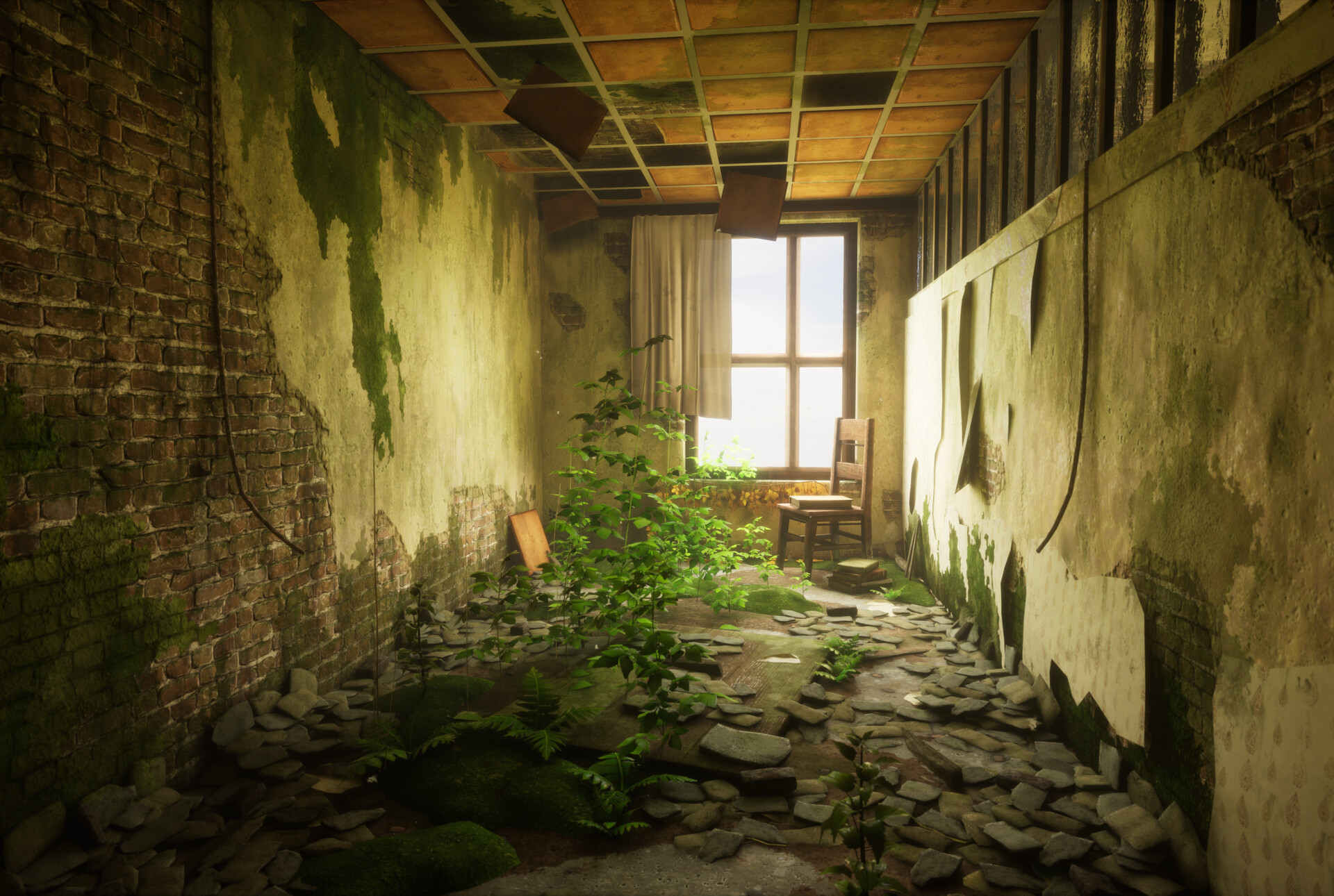 ArtStation - Old reading room