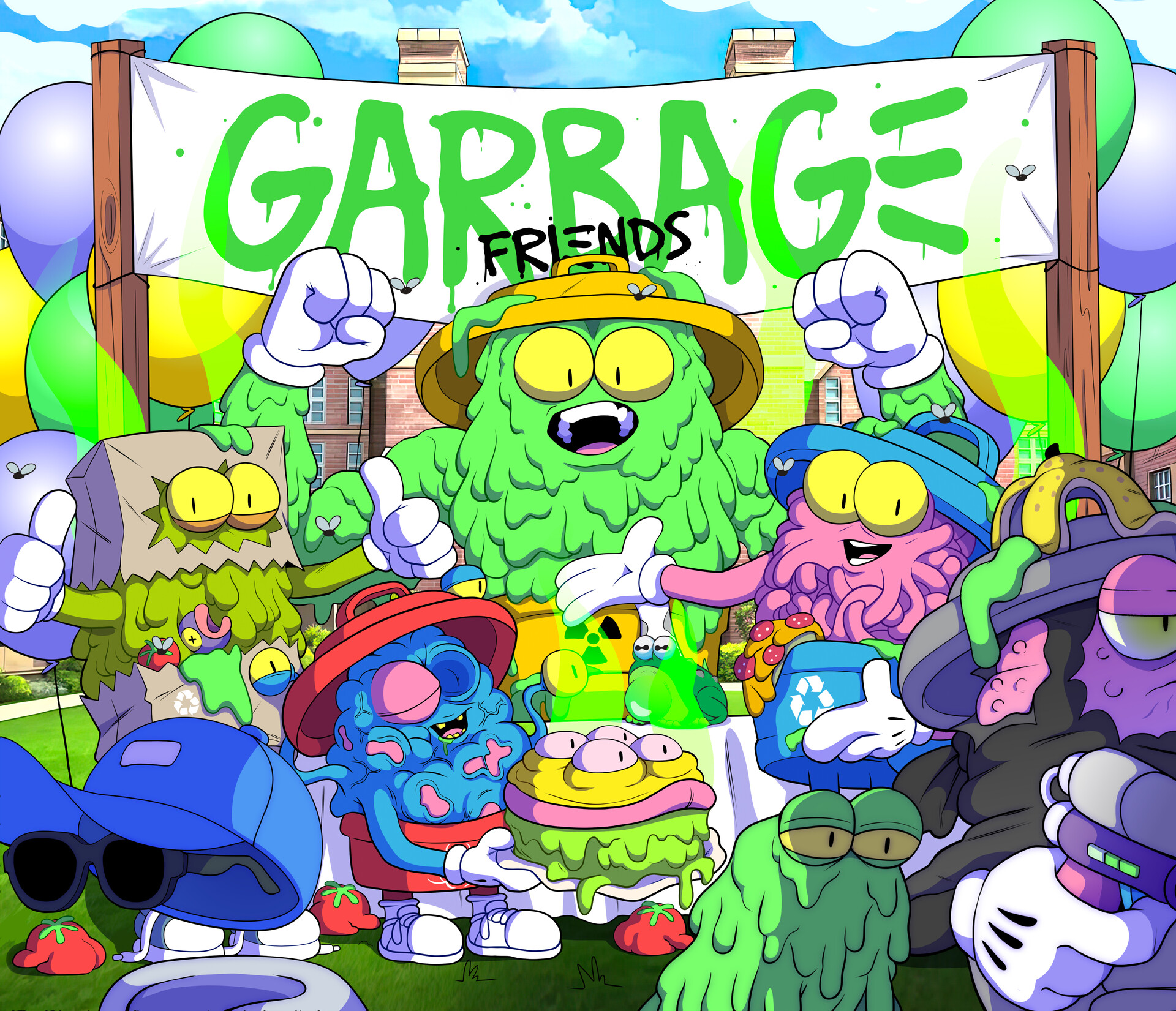 ArtStation - GARBAGE FRIENDS