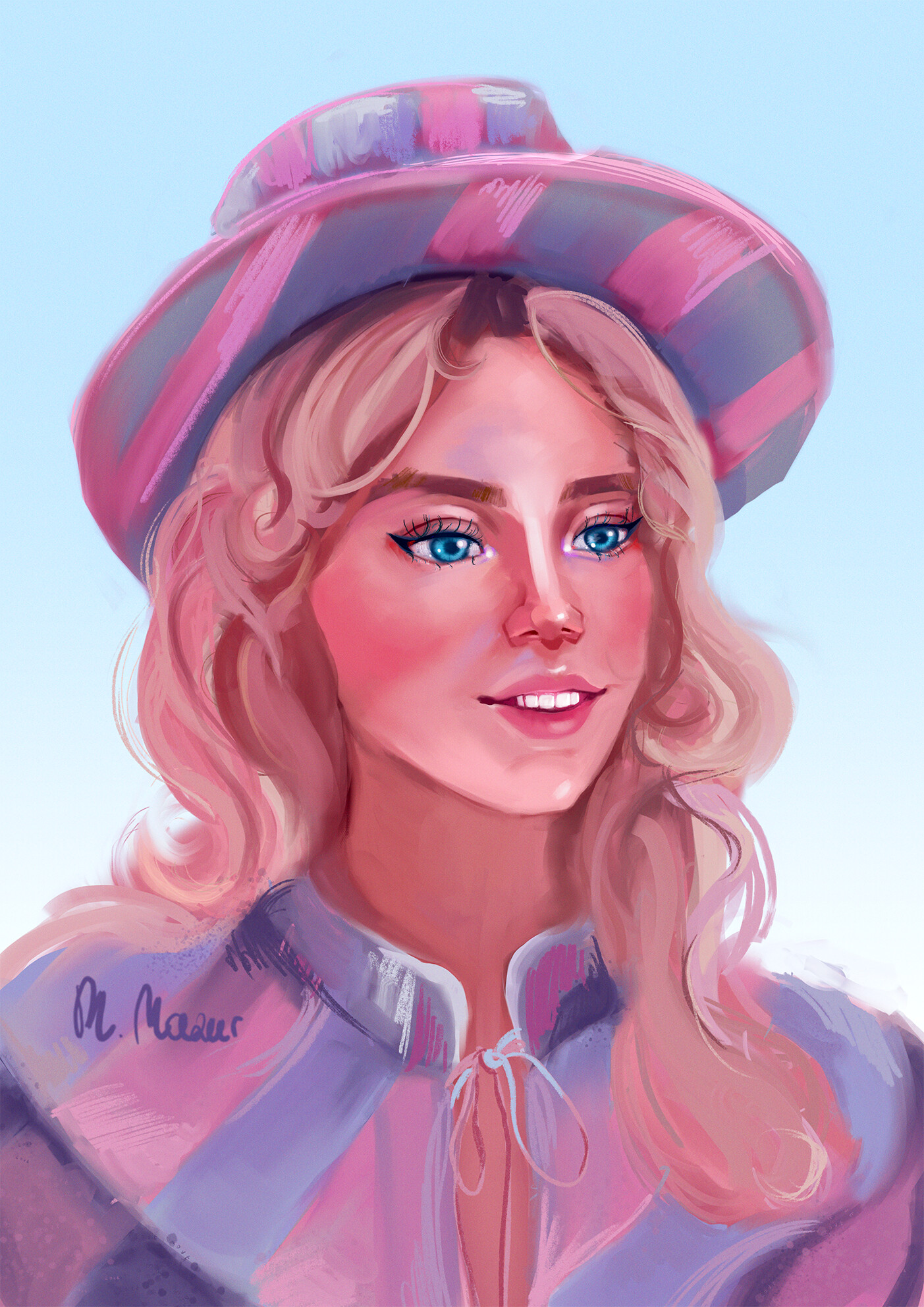 ArtStation - Barbie portrait